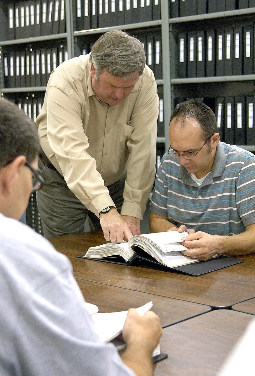 Tinker class teaches importance of technical orders in maintenance ...
