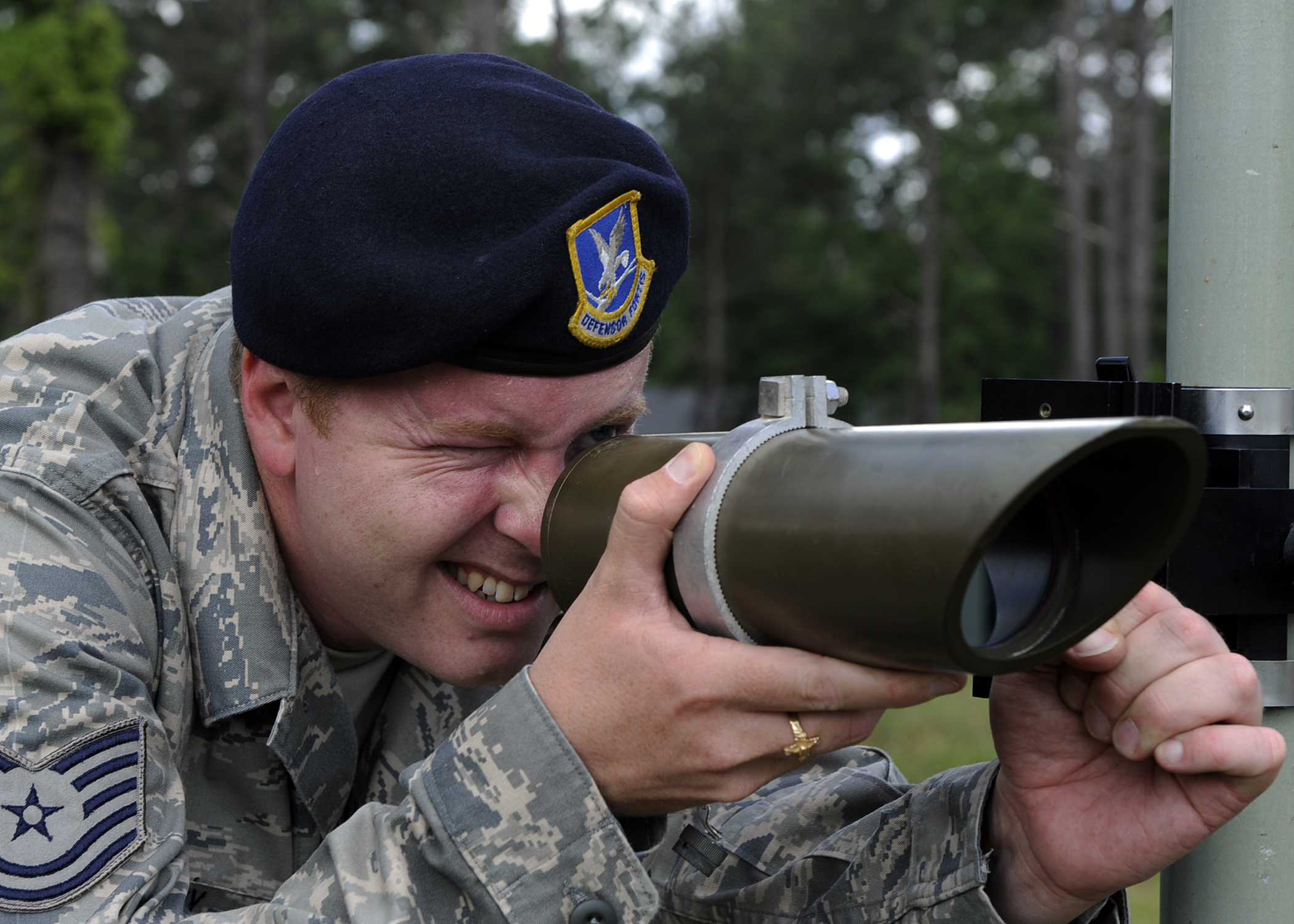 822nd SFS member conducts two-week course on tactical automated sensor ...
