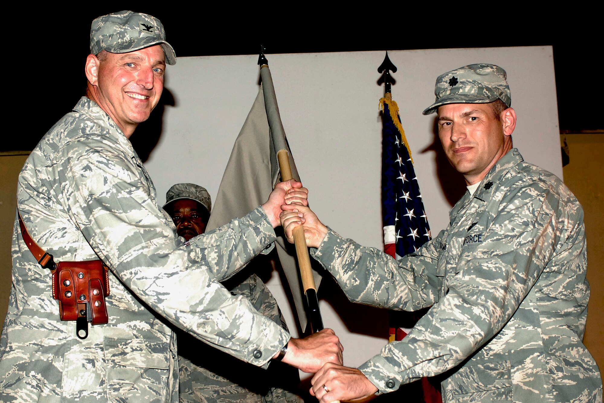 455th EOSS change of command > U.S. Air Forces Central > Display
