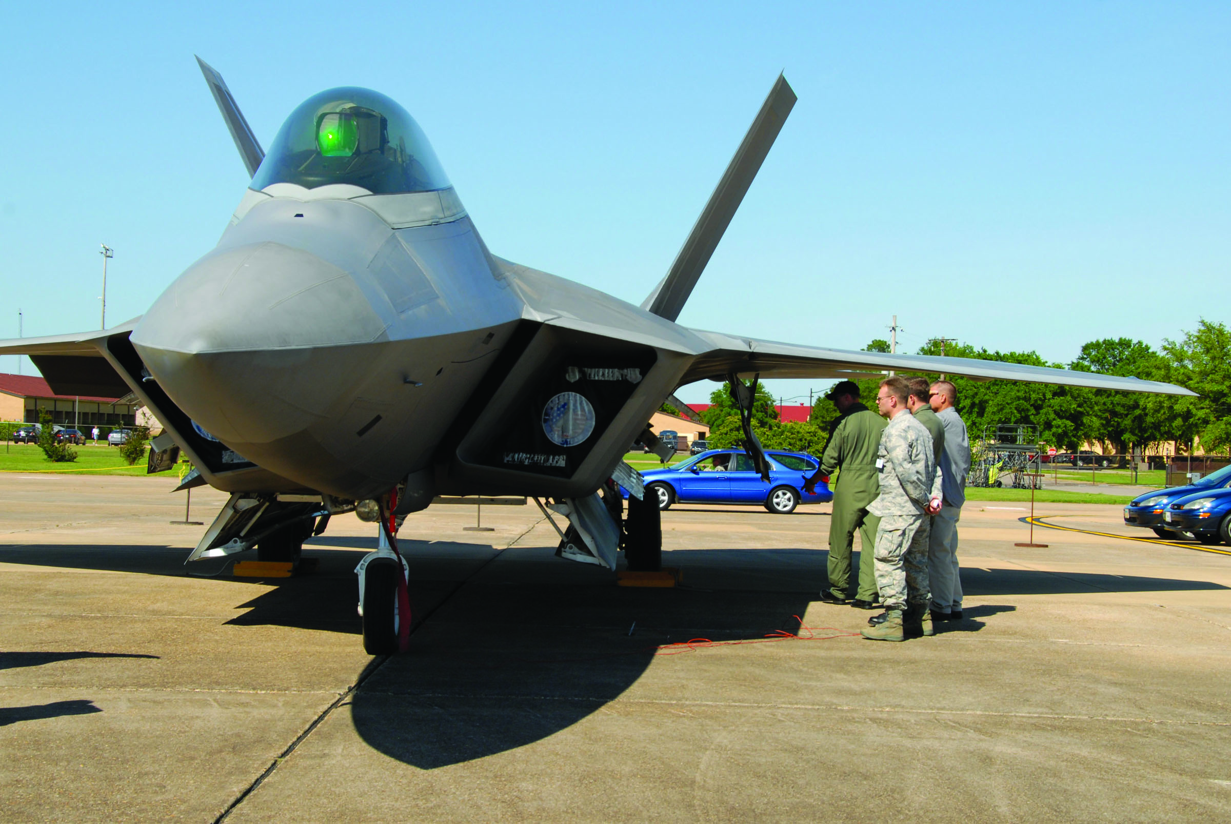 F-22 'Shows its Stuff' at Maxwell > Maxwell Air Force Base > Display