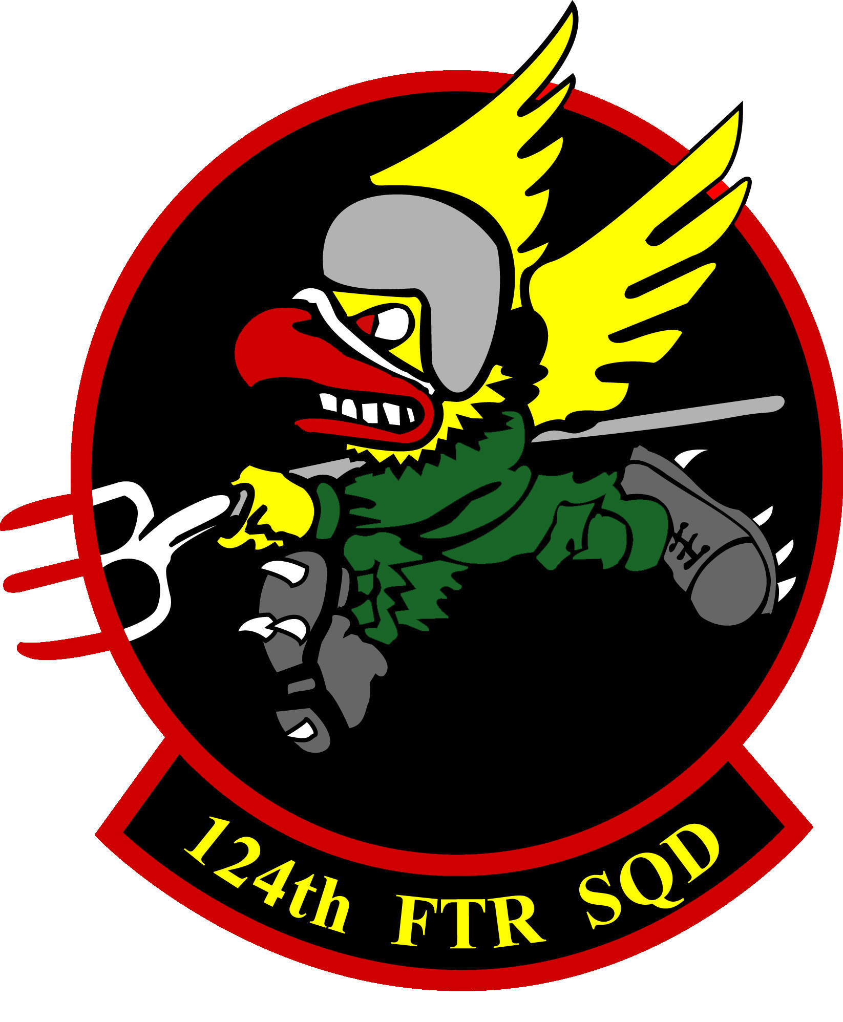 124th Fighter Squadron Emblem