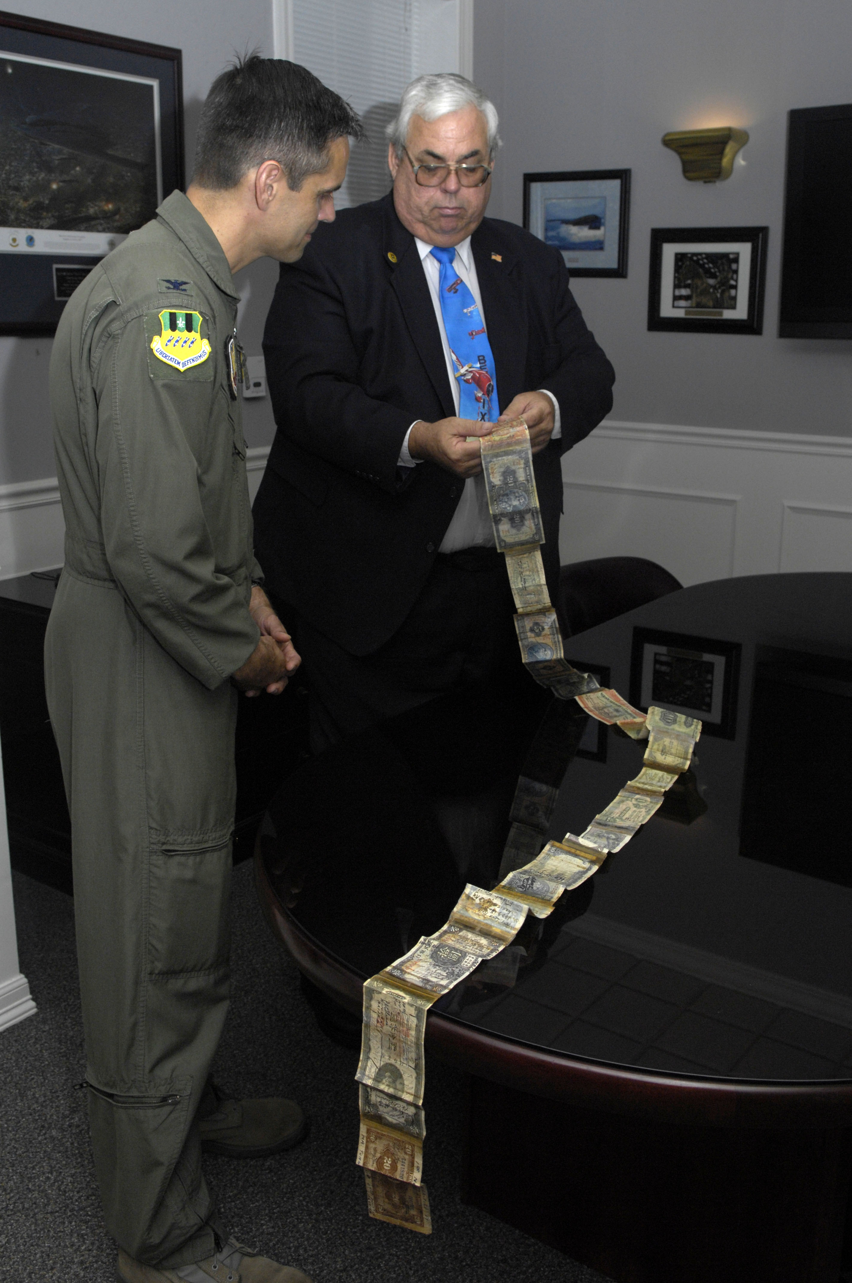 Commander signs history > Barksdale Air Force Base > Display