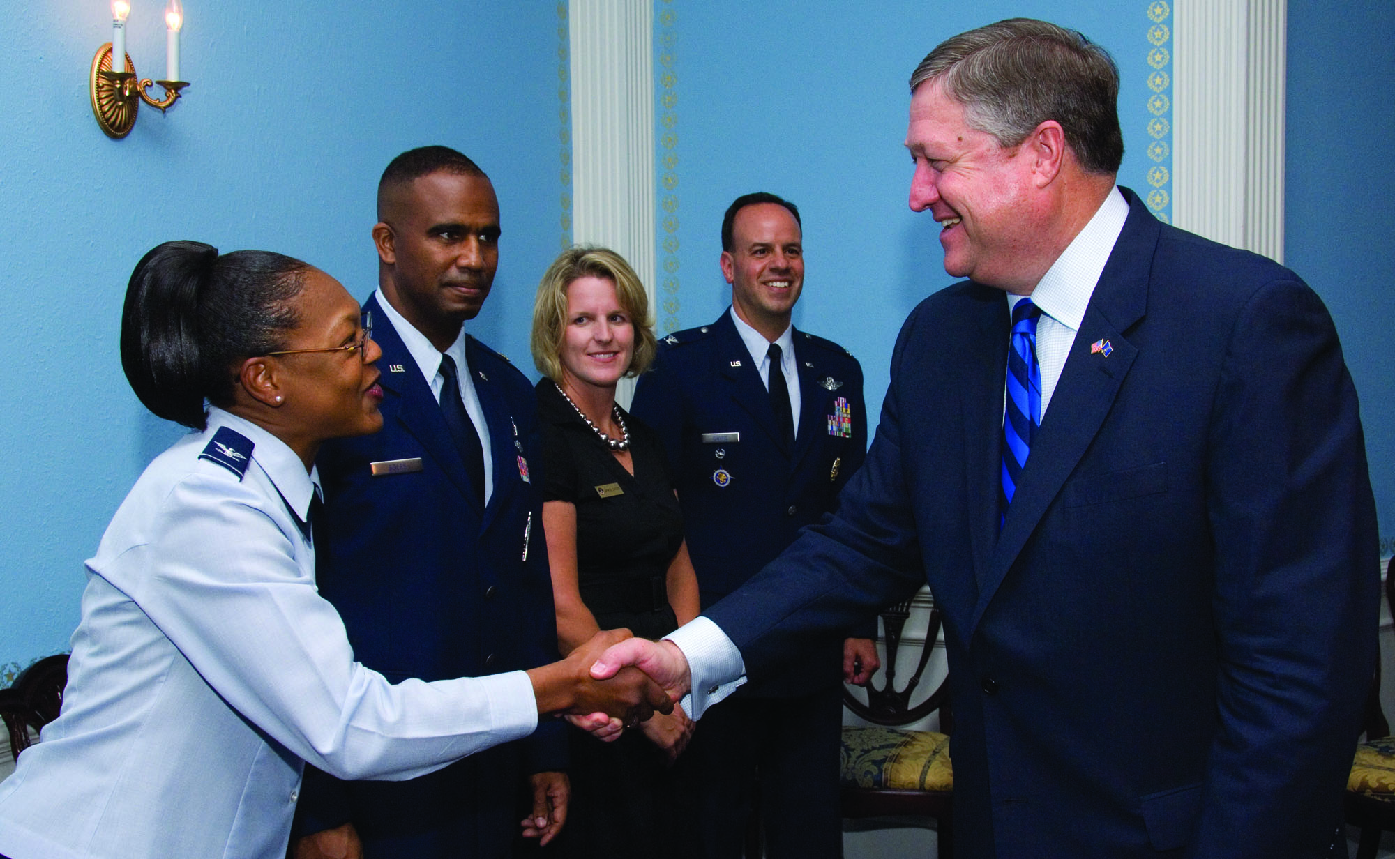 Secretary of the Air Force visits Maxwell > 33rd Fighter Wing > Article ...