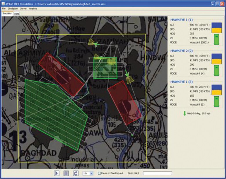 New Simulation Capability Aids Cooperative Uav Research Wright Patterson Afb Article Display