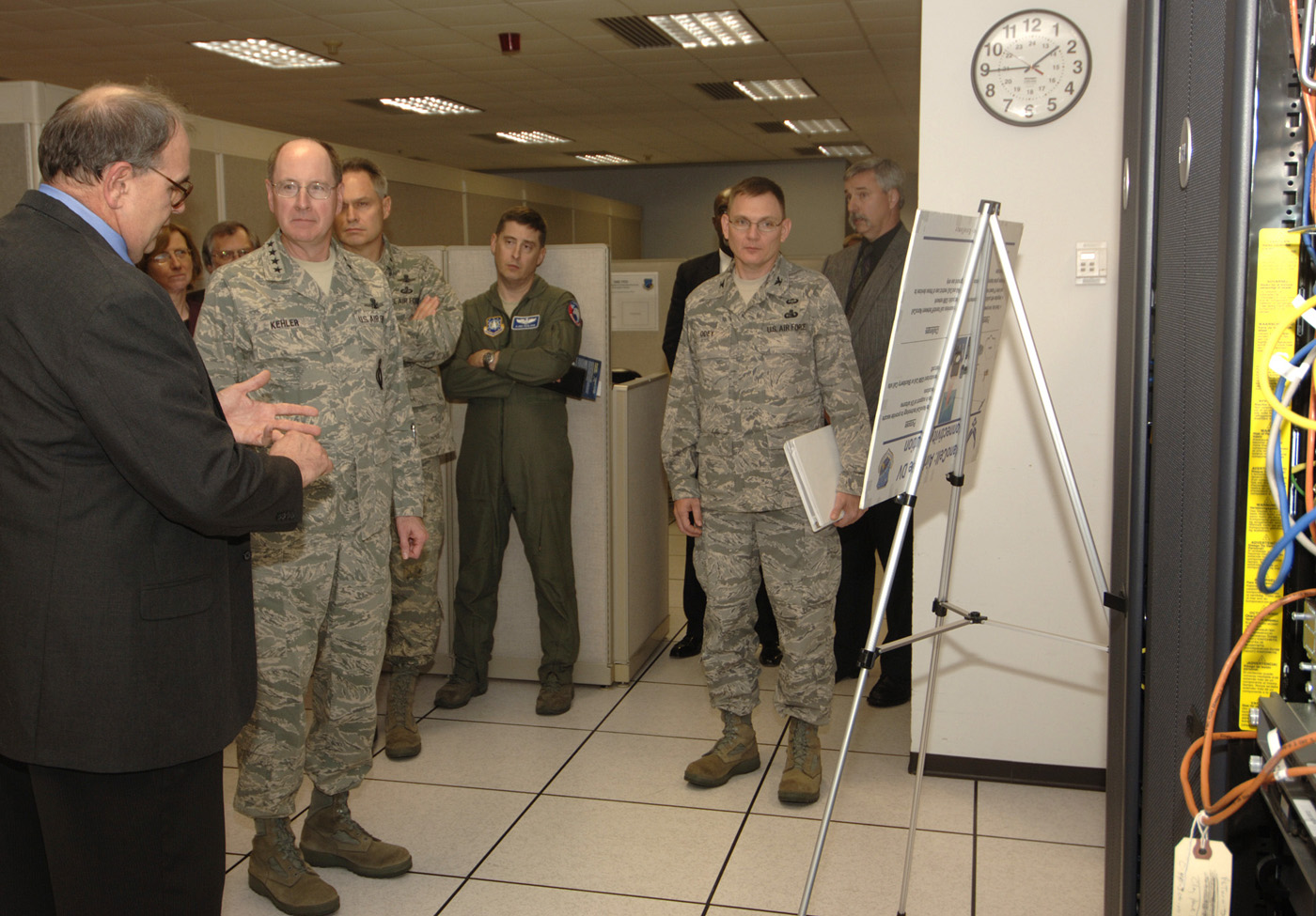 AFSPC/CC visits AF Network Integration Center > Scott Air Force Base > News