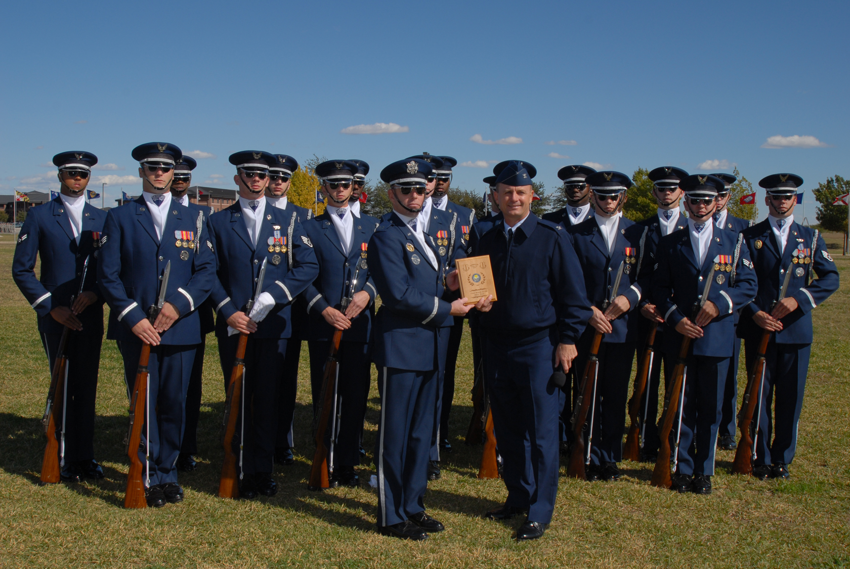 Air Force Honor Guard Visits Goodfellow/Community > Air Force Honor ...