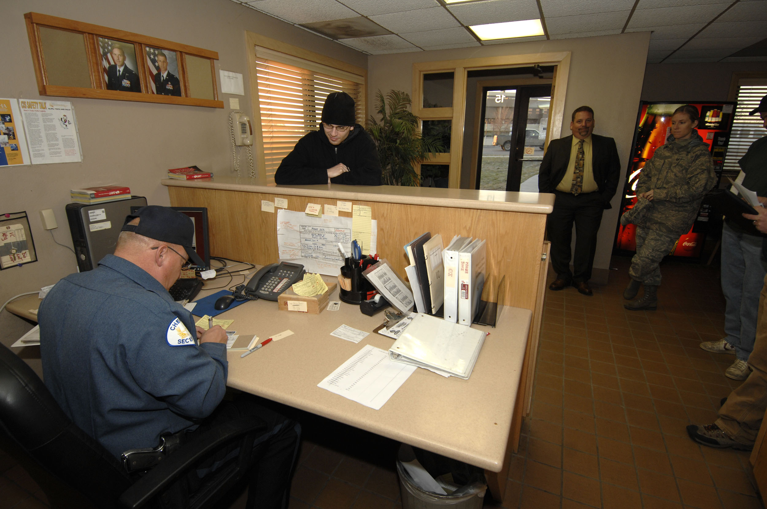 New visitor entry procedures for MAFB