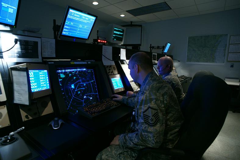 Volk Field Combat Readiness Training Center Radar Approach Control Center