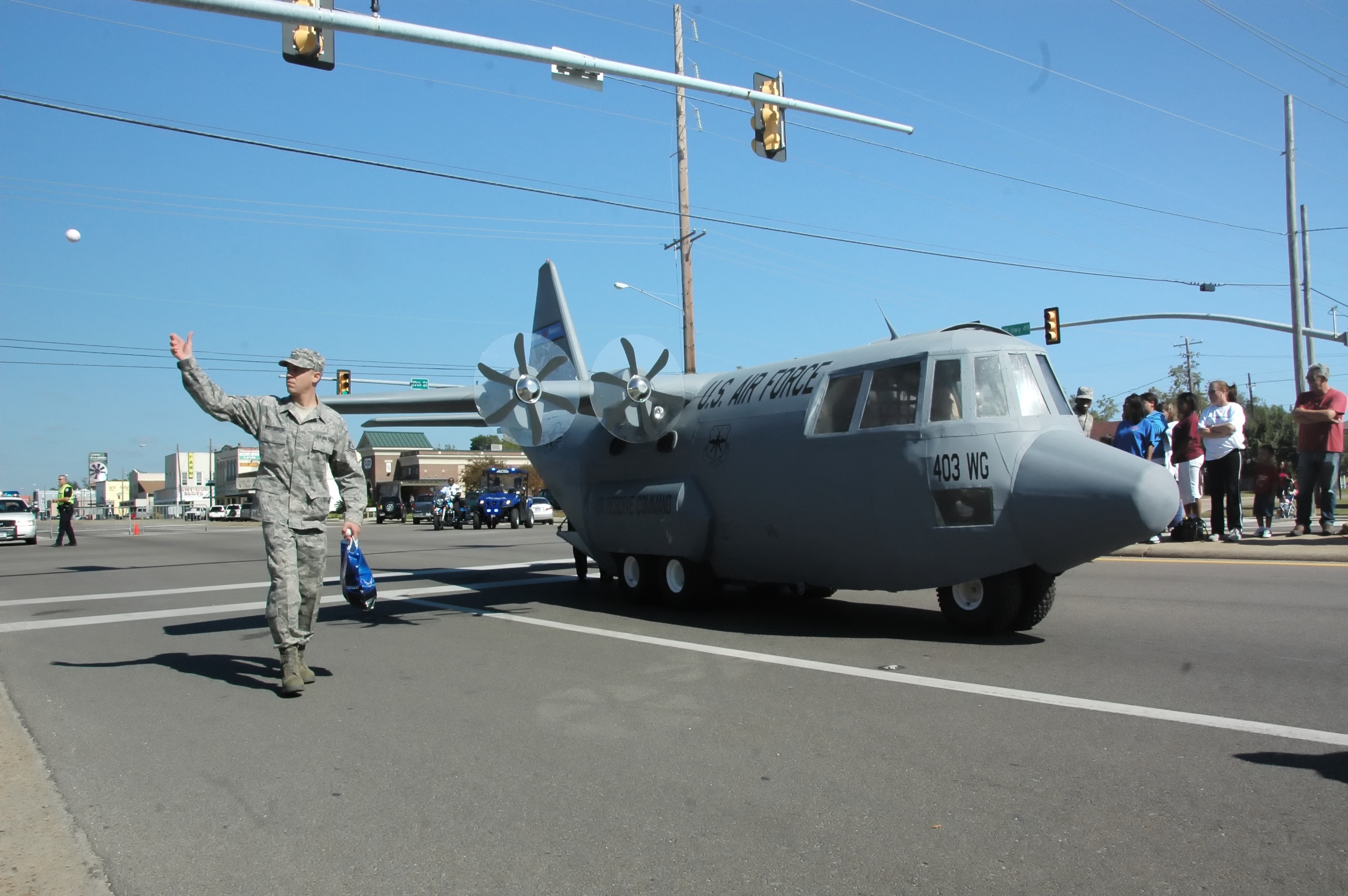 403rd Wing Honors Veterans in Parade > 403rd Wing > Article Display