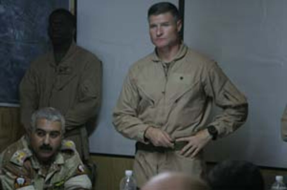 Iraqi Army visits 3/1 COP for leaders’ recon > United States Marine ...