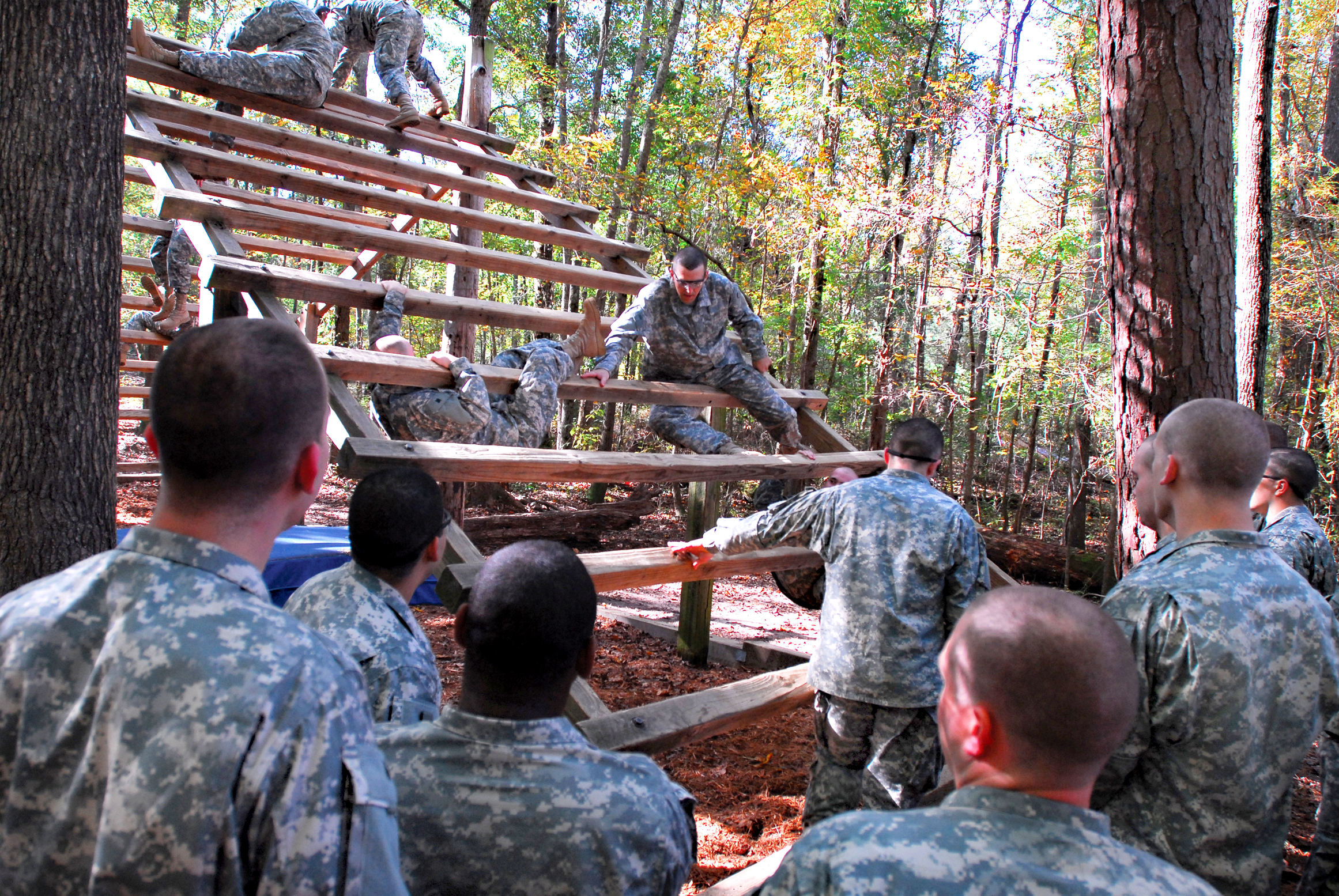 army confidence course