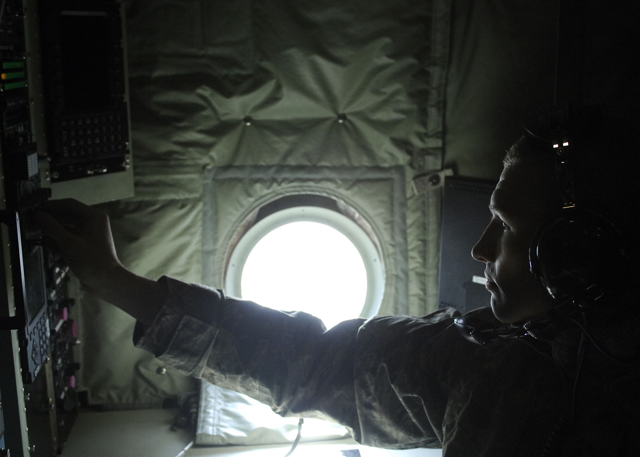 Airmen preflight Compass Call > U.S. Air Forces Central > Display