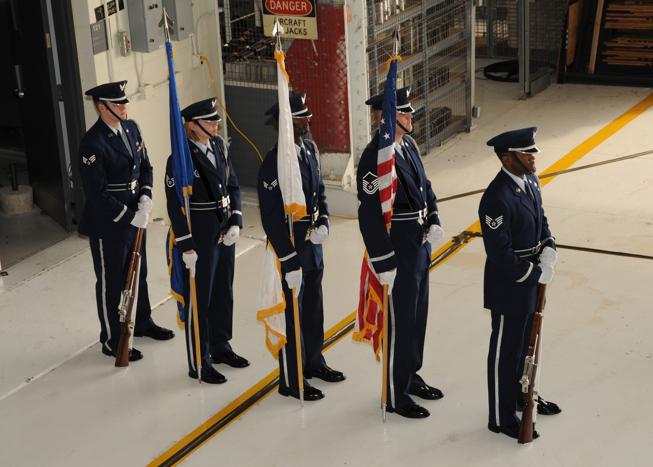 375th Re-designation ceremony