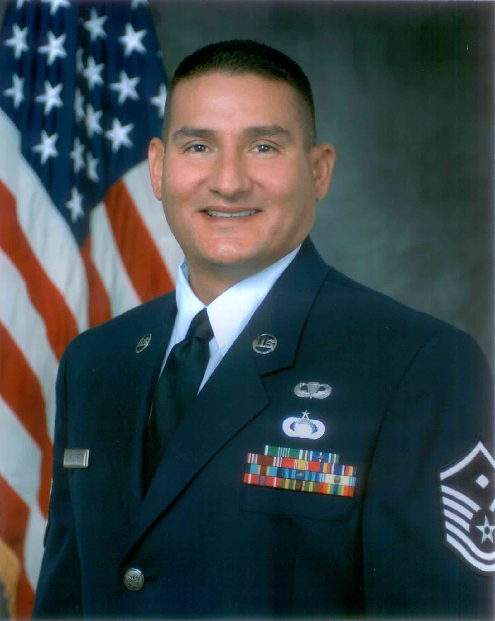 162CCG - MSgt George McGuire, 2009 First Sergeant of the Year