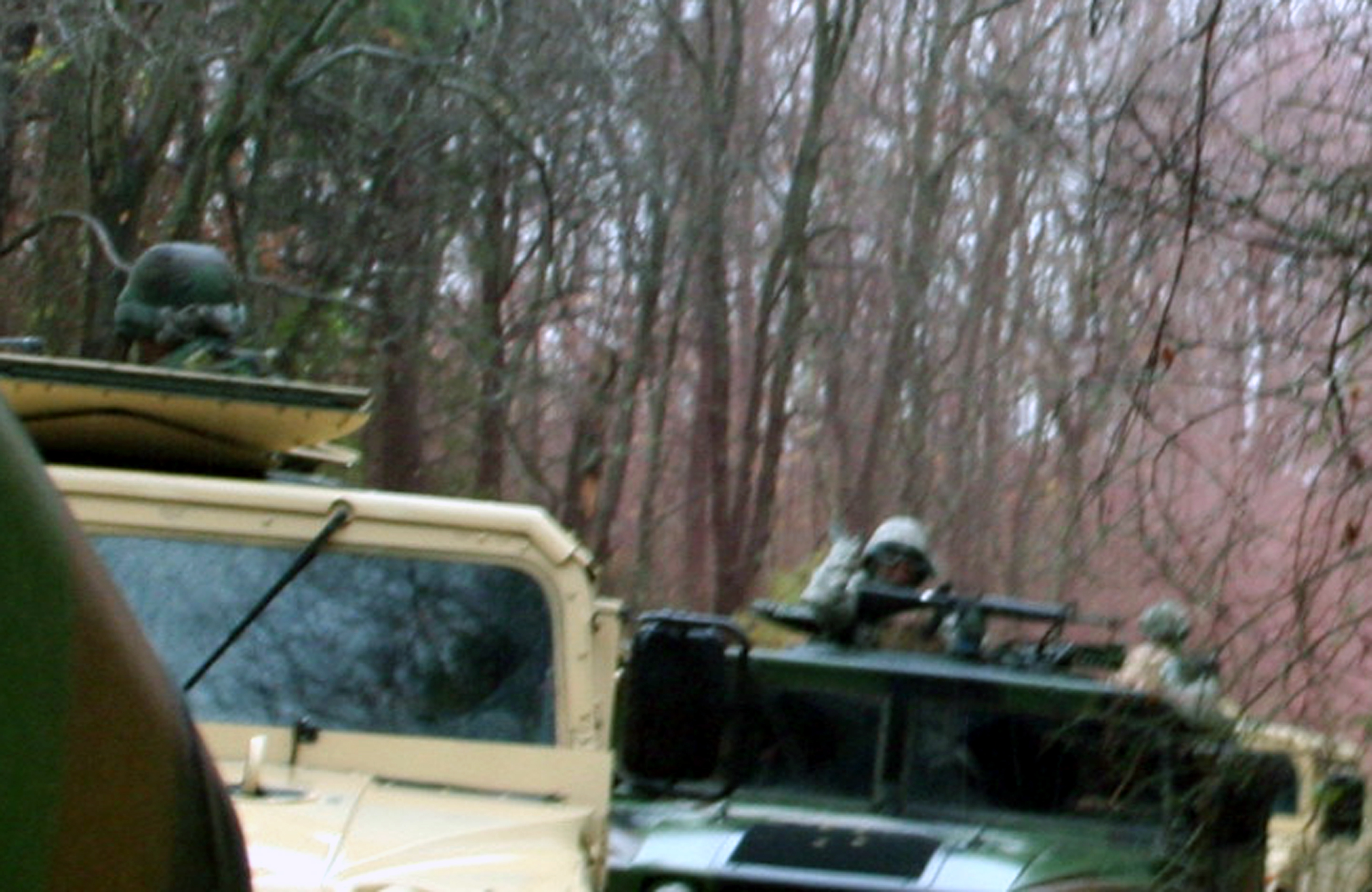 Mounted patrol operations for Combat Airman Skills Training