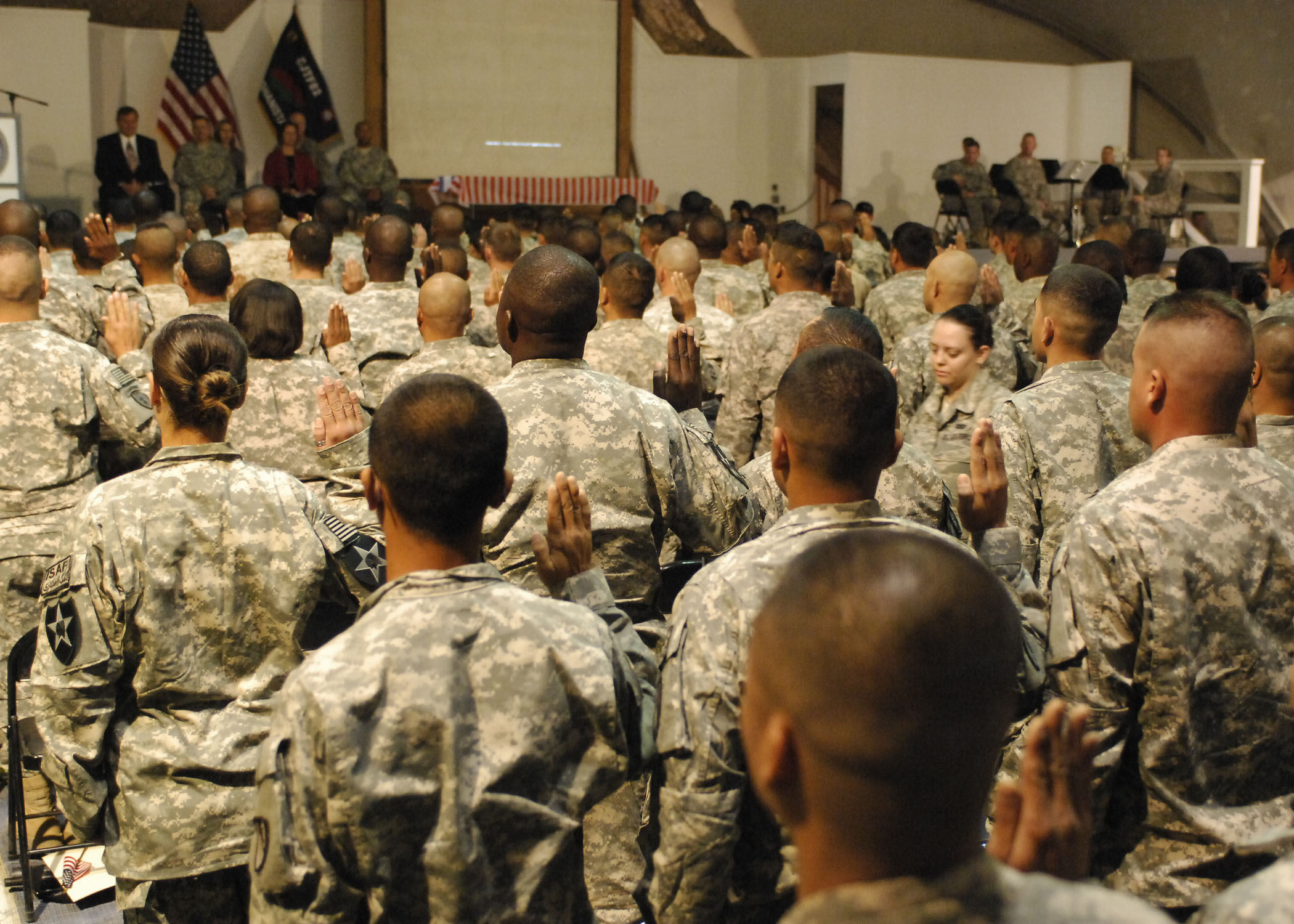 Bagram holds Naturalization Ceremony > U.S. Air Forces Central > Display