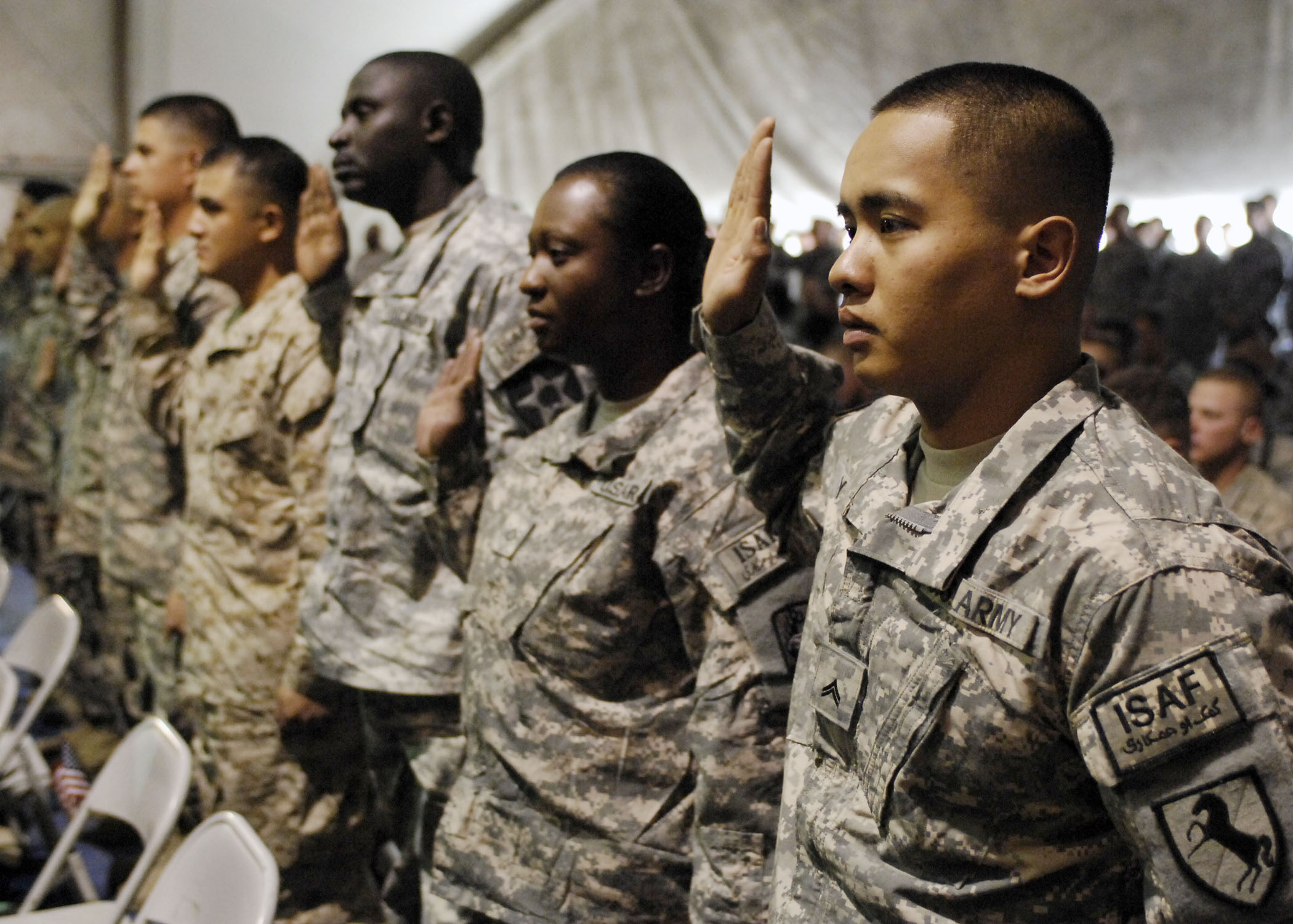 Bagram holds Naturalization Ceremony > U.S. Air Forces Central > Display