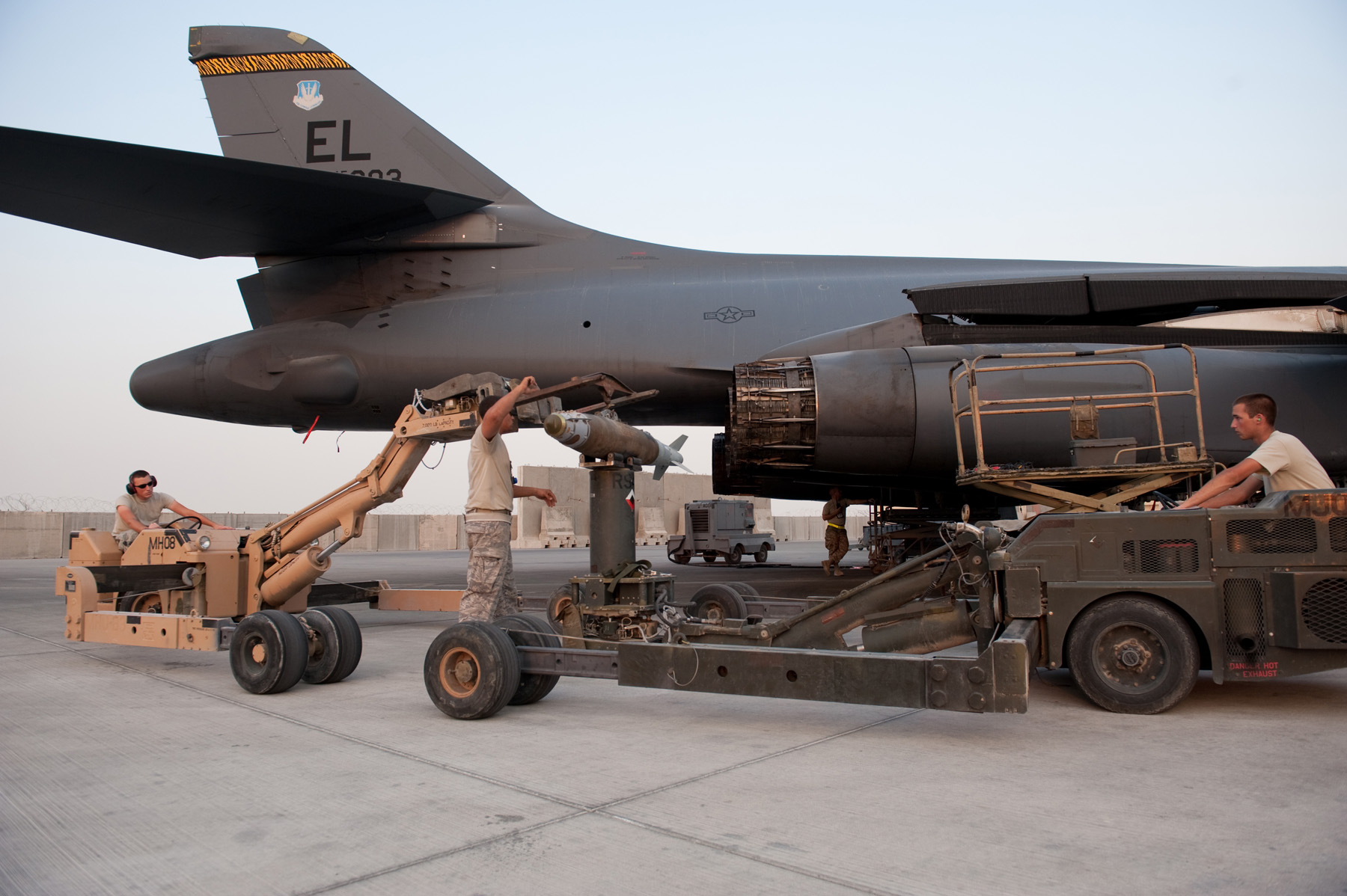 Loading B-1