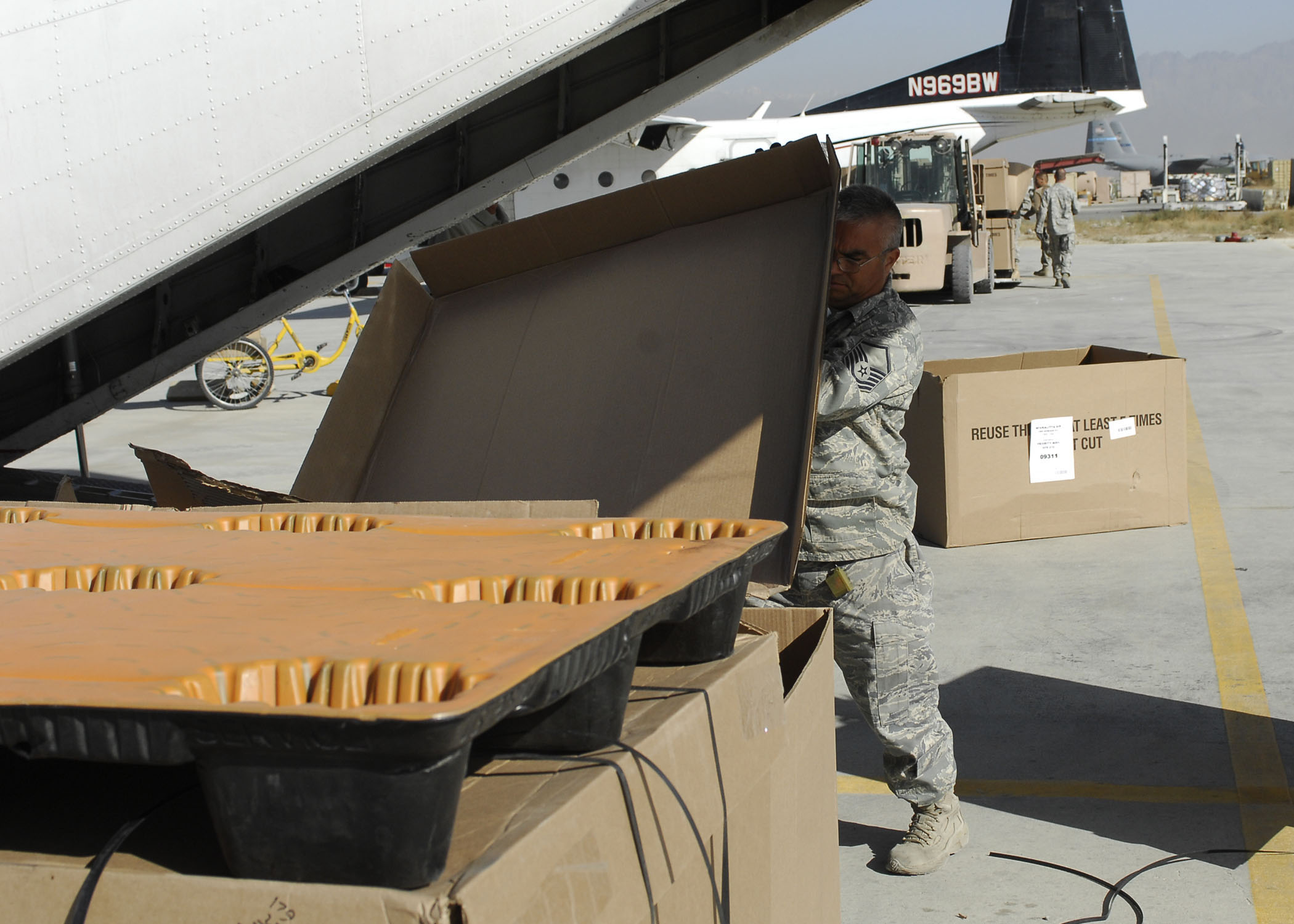 Delivering morale to Airmen > U.S. Air Forces Central > Display