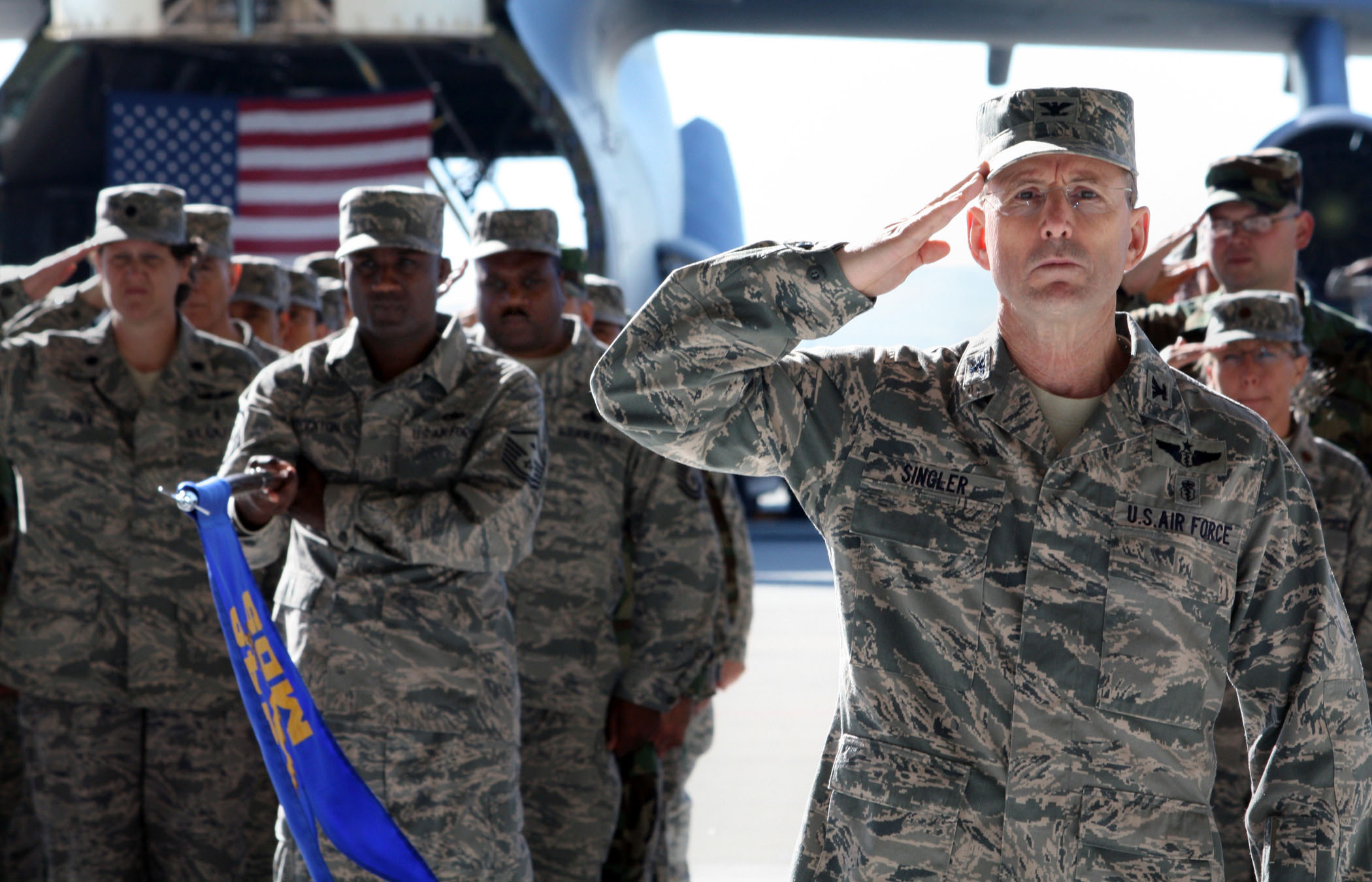 349th leadership 'salute sharply' during weekend's ceremony > 349th Air ...
