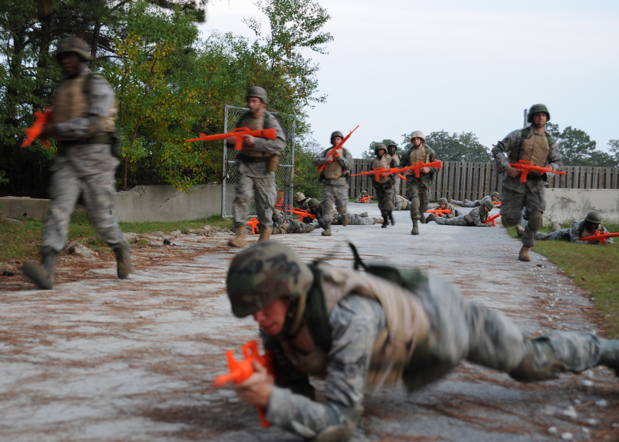 Expeditionary combat skills training