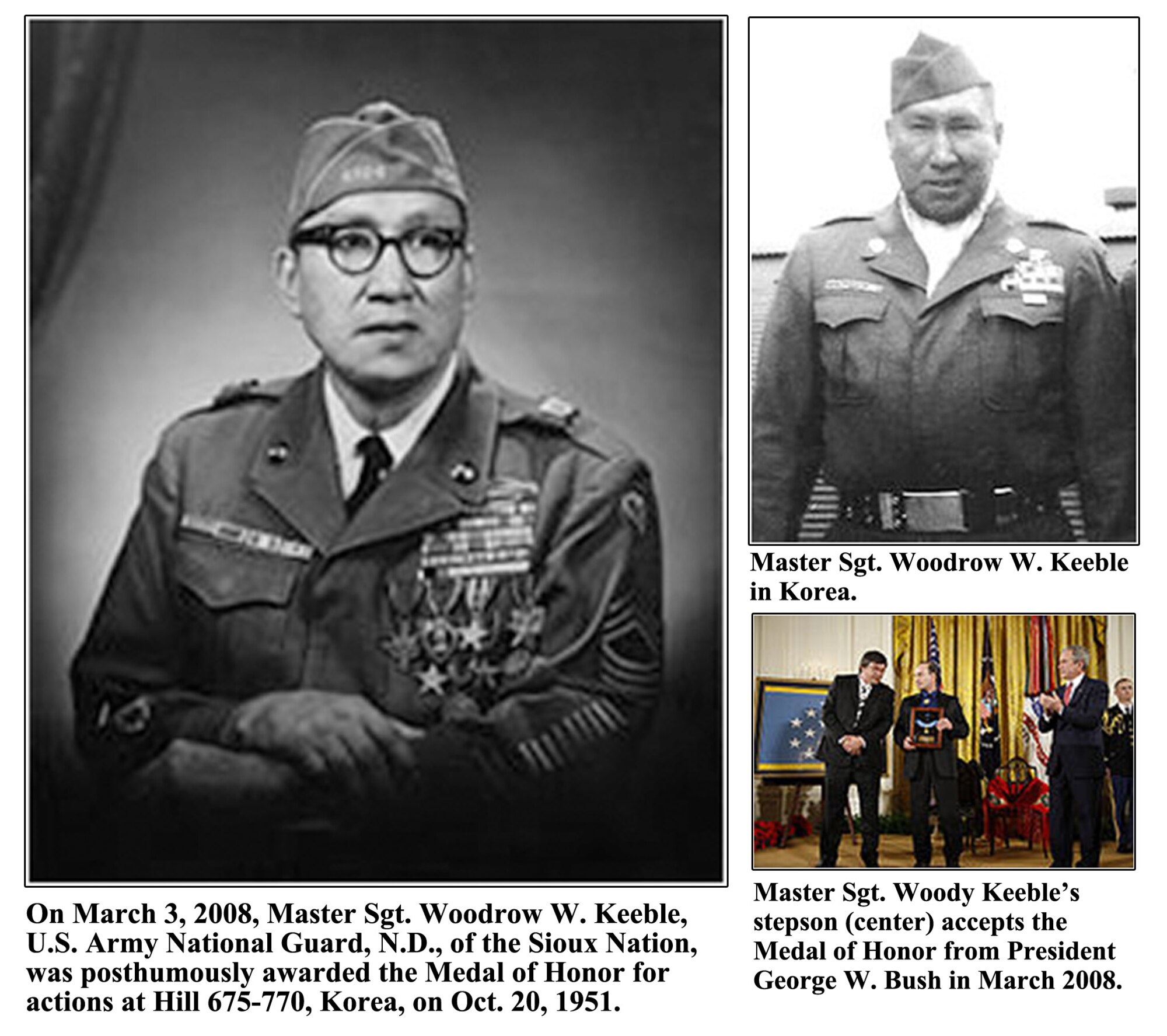 Native American Heritage Month, Master Sgt. Woodrow W. Keeble ...