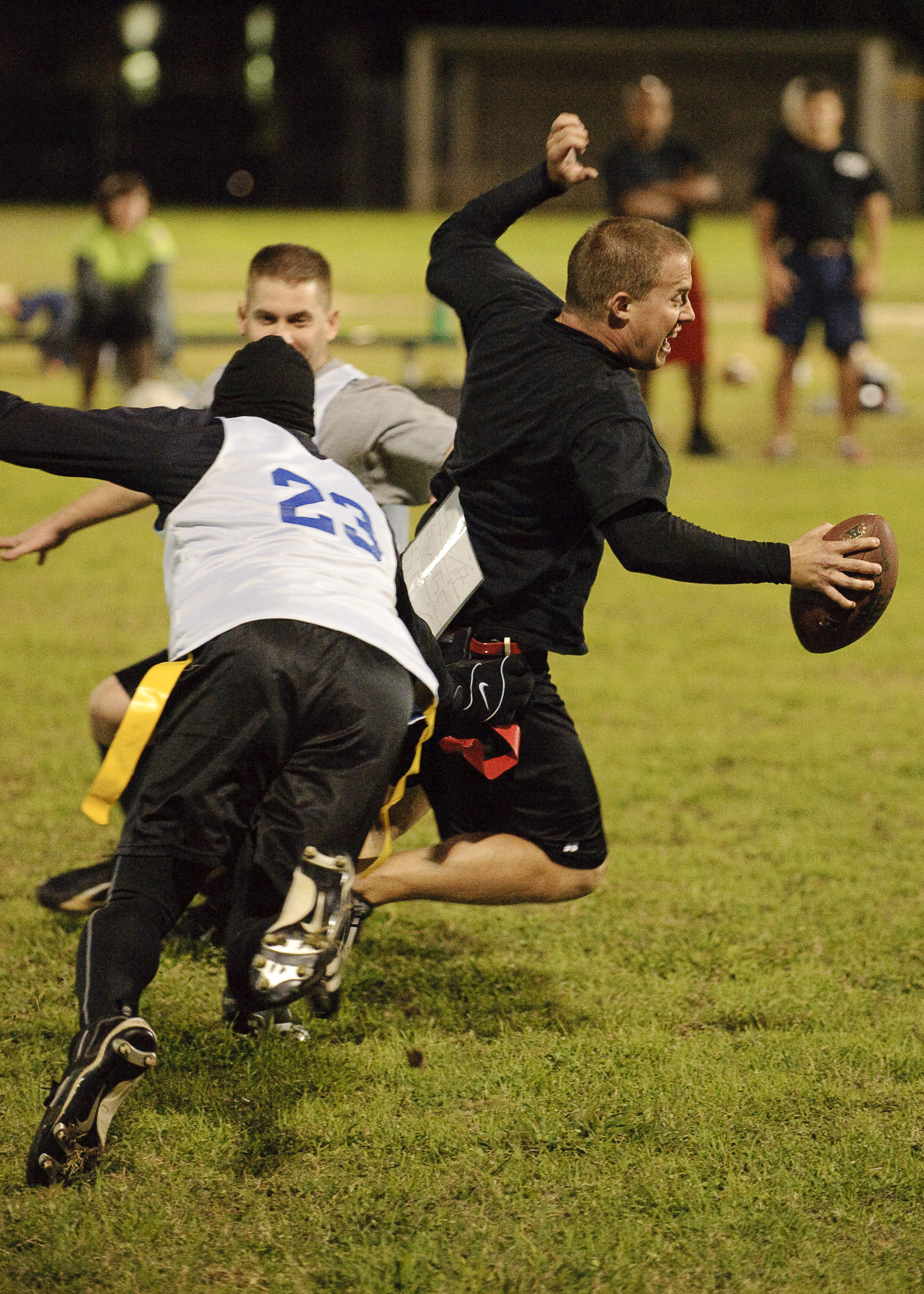 Intramural flag football