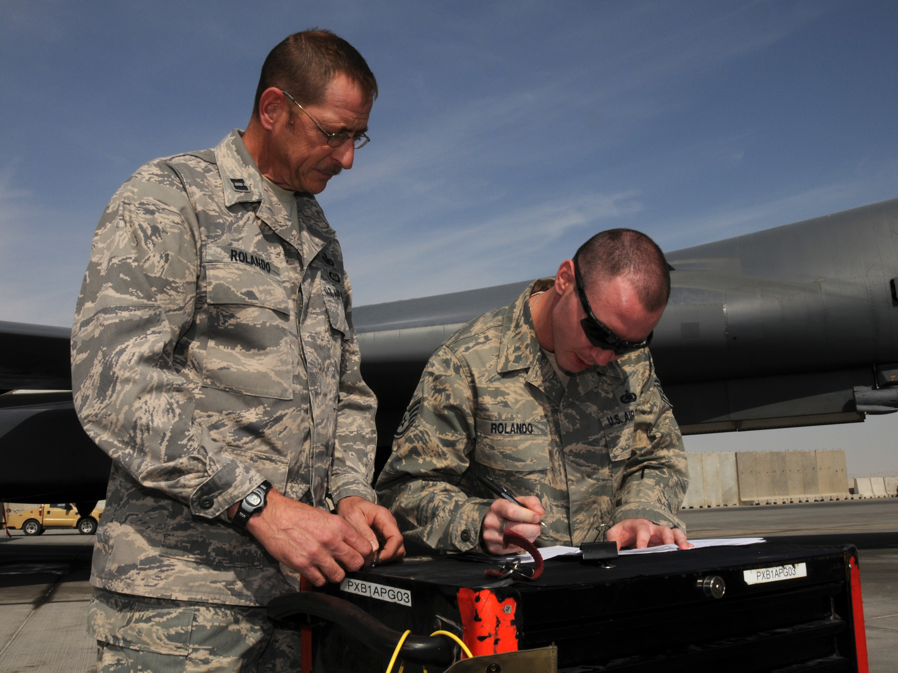 Military service is a family tradition > U.S. Air Forces Central > Display