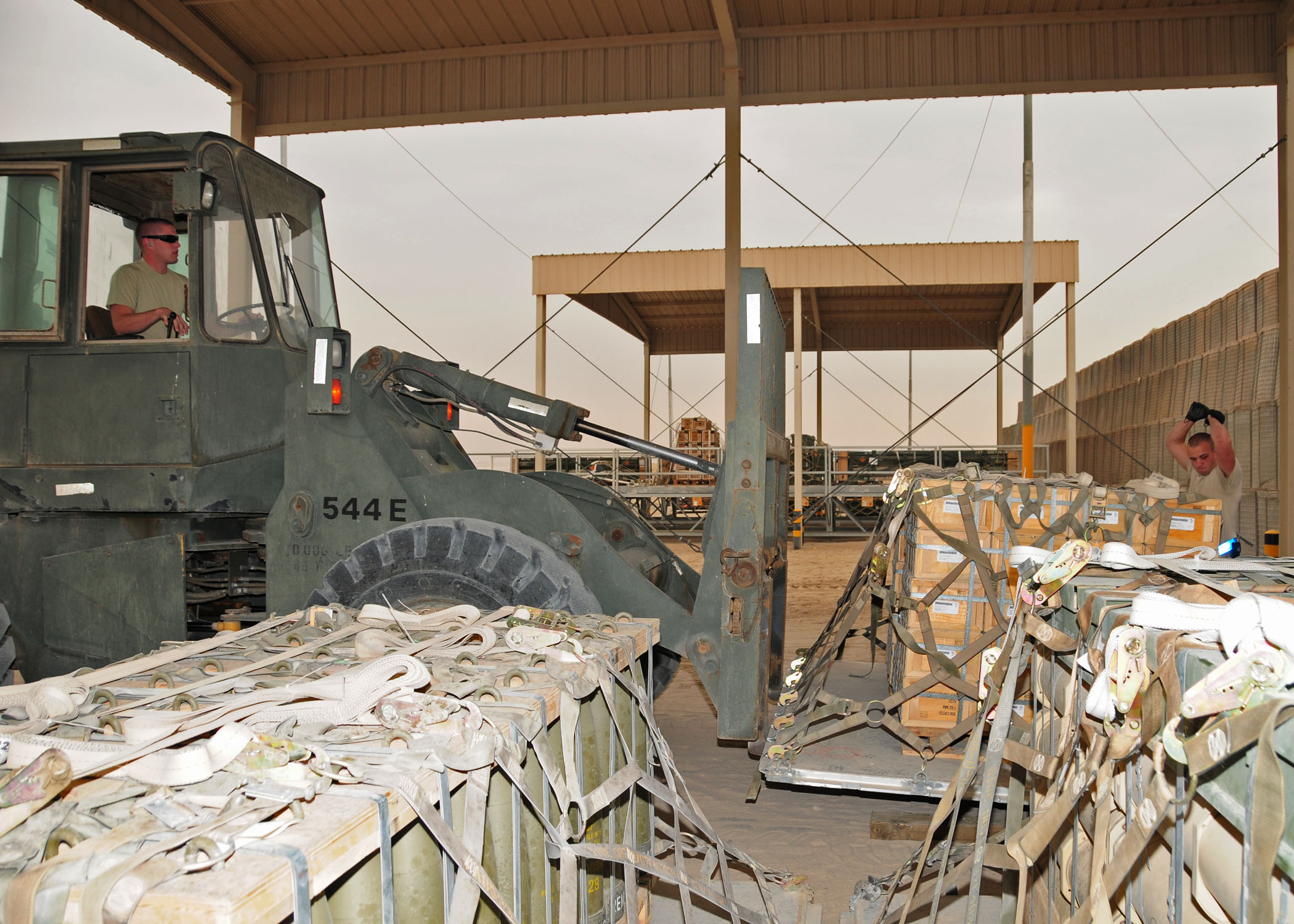 Munitions flight secures vital war fighting assets