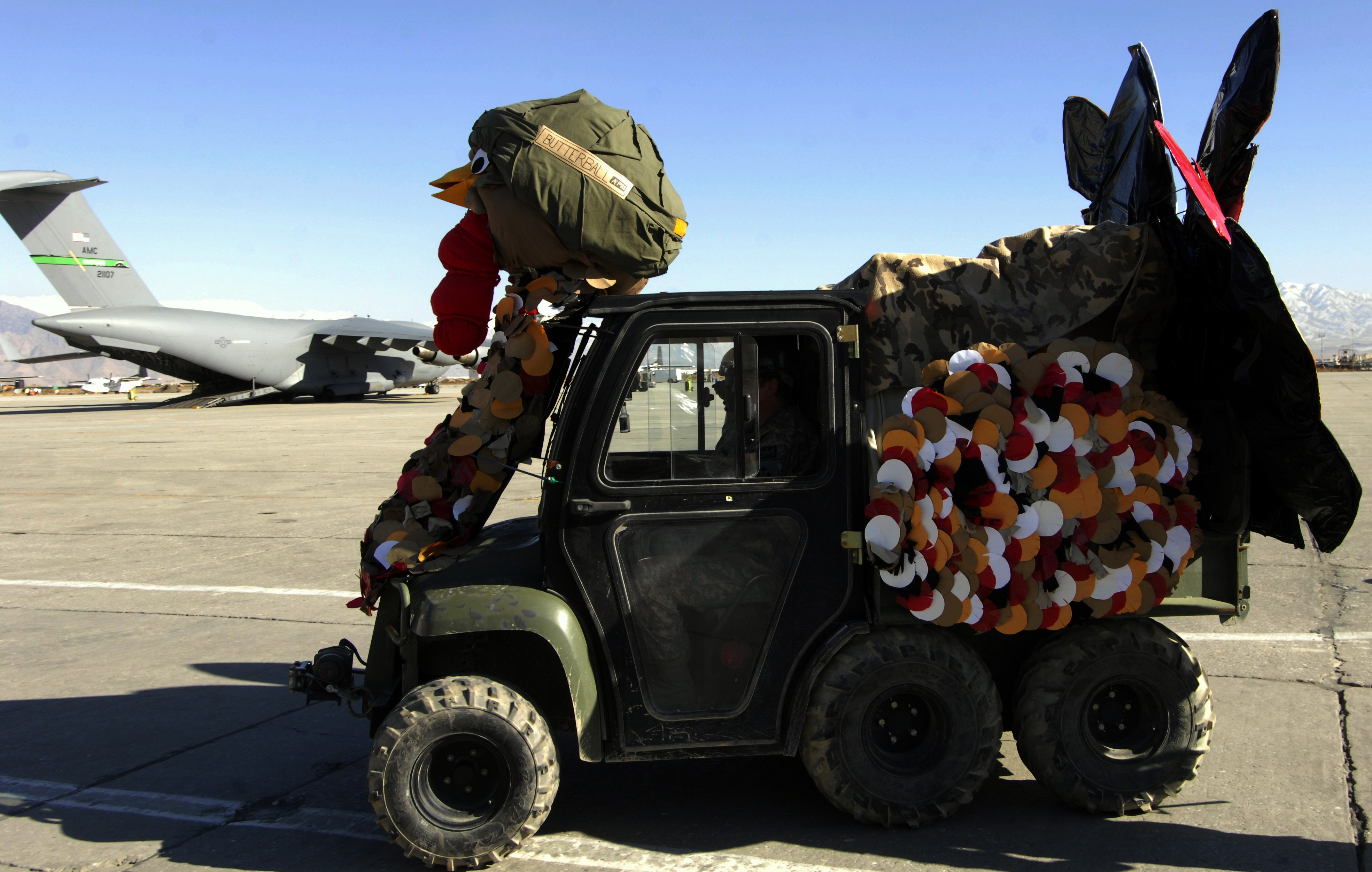 Bagram Airmen celebrate Thanksgiving with parade > Air Force > Article ...
