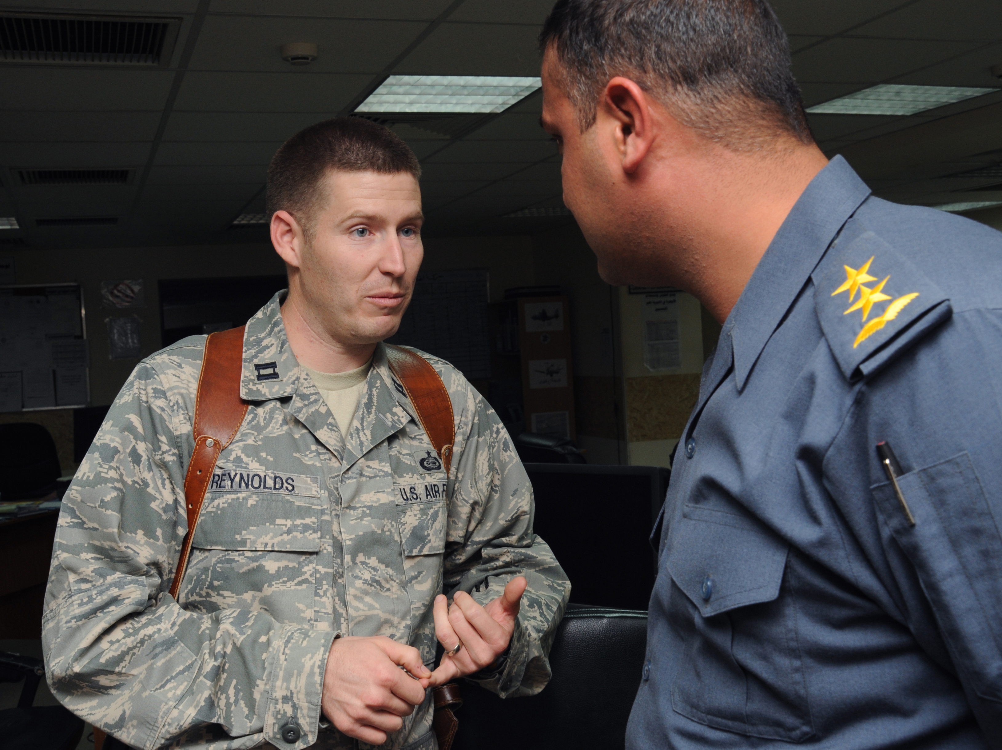 Airman advises Iraqis on ISR missions > Air Force > Article Display