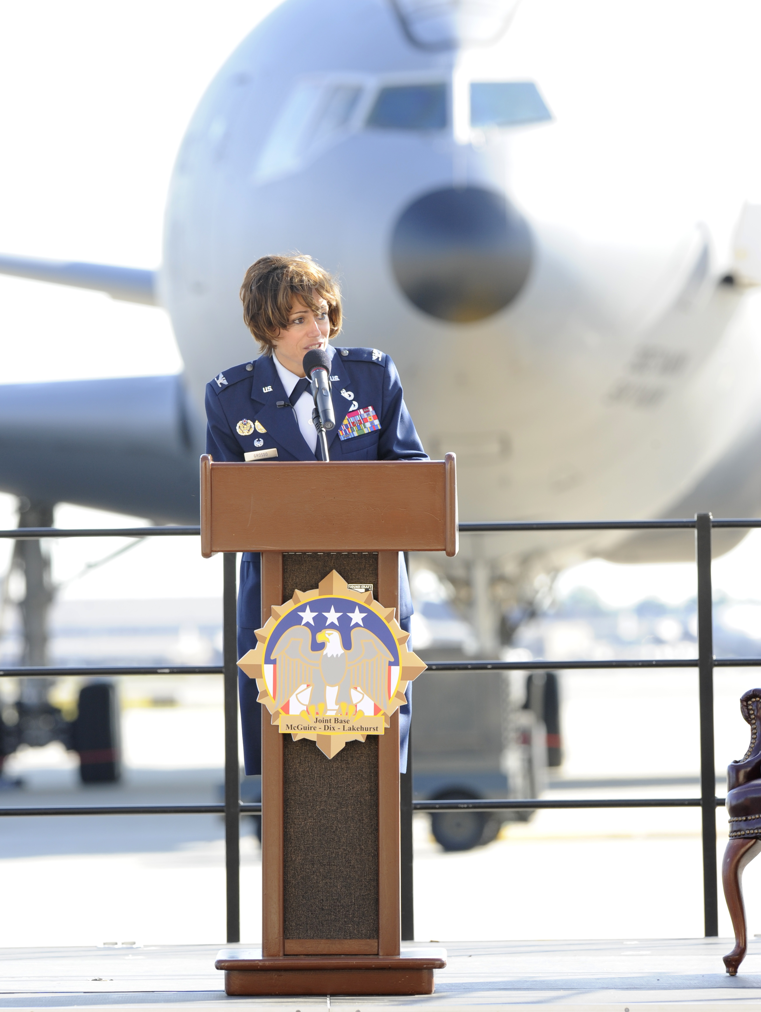 Commander inaugurates first tri-service base > Air Mobility Command ...