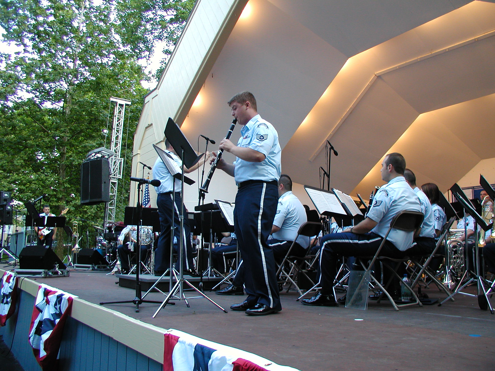 ANG Band of the Mid-Atlantic Concert Band Performs