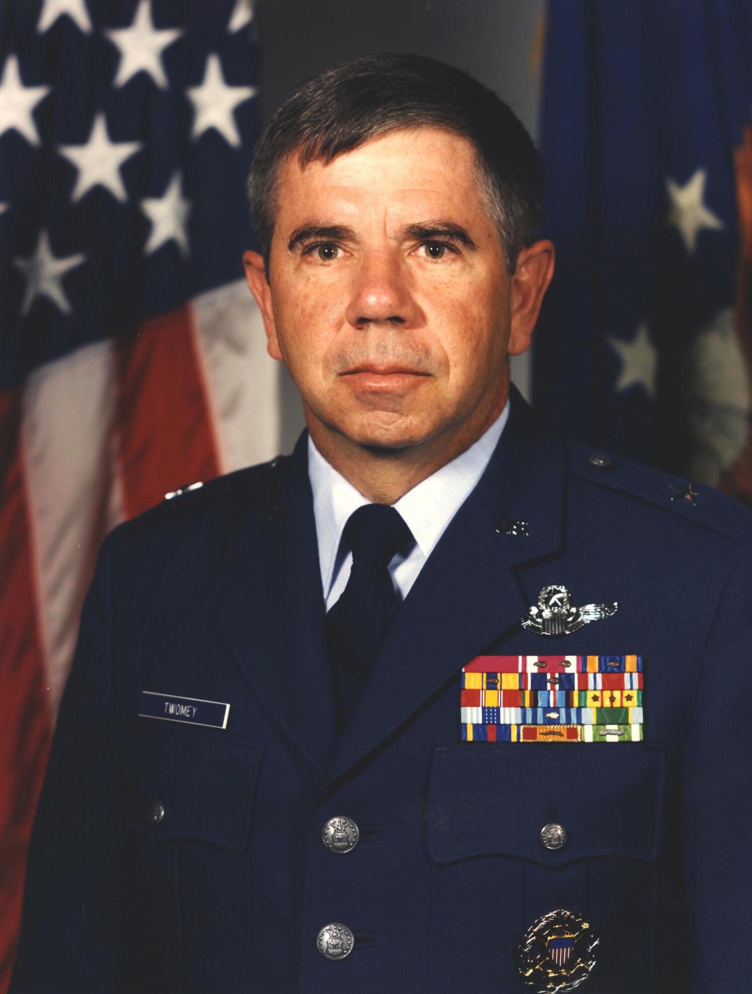 BRIGADIER GENERAL THOMAS A. TWOMEY > Air Force > Biography Display