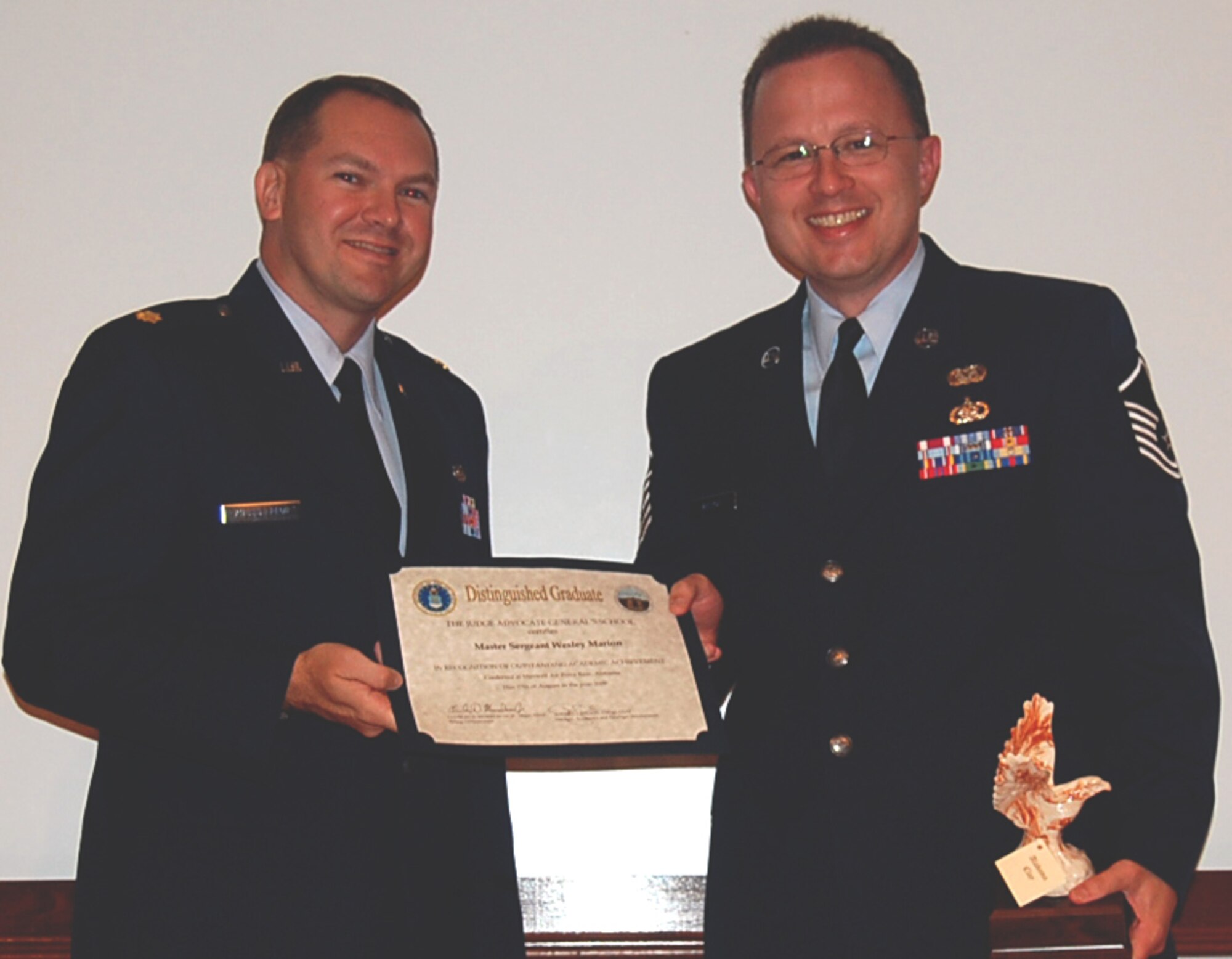 Distinguished graduate > Grissom Air Reserve Base > Article Display