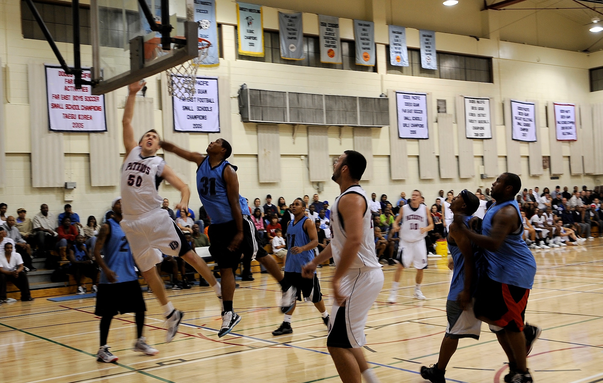 Osan hosts Dallas Baptist University for basketball game > Osan Air ...