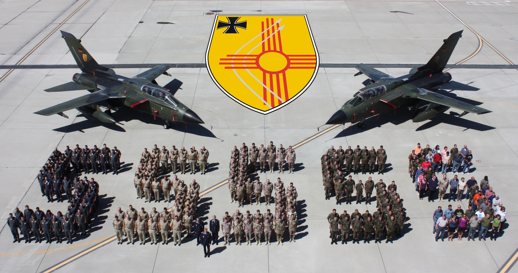 GAF FTC Commemorates 55 555 Flight Hours Holloman Air Force Base