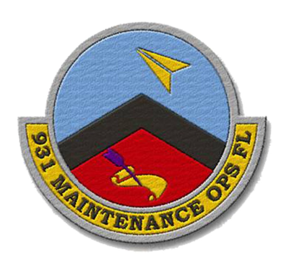 931st Maintenance Operations Flight patch