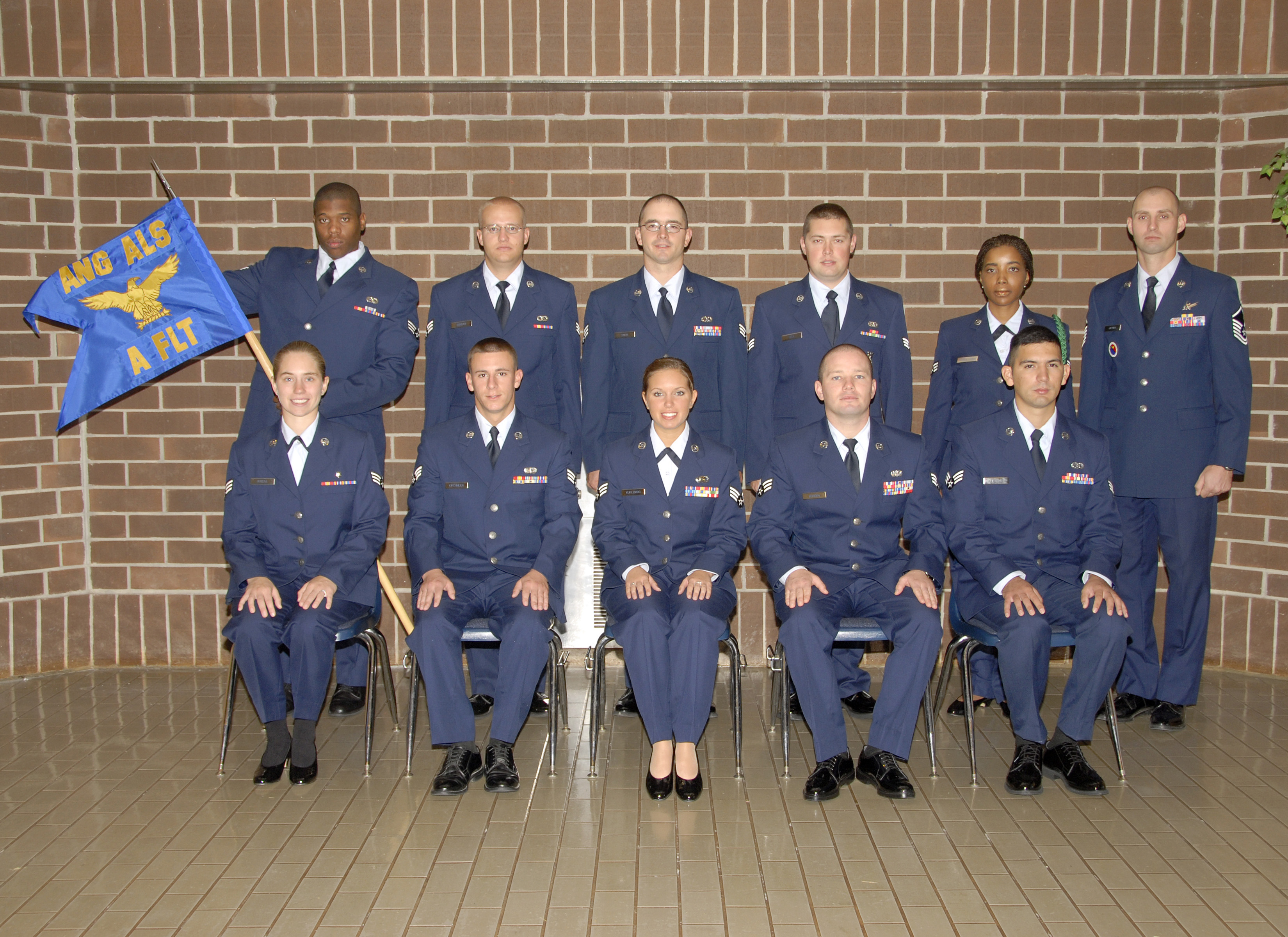 Airman Leadership School Class 09-6, A-Flight