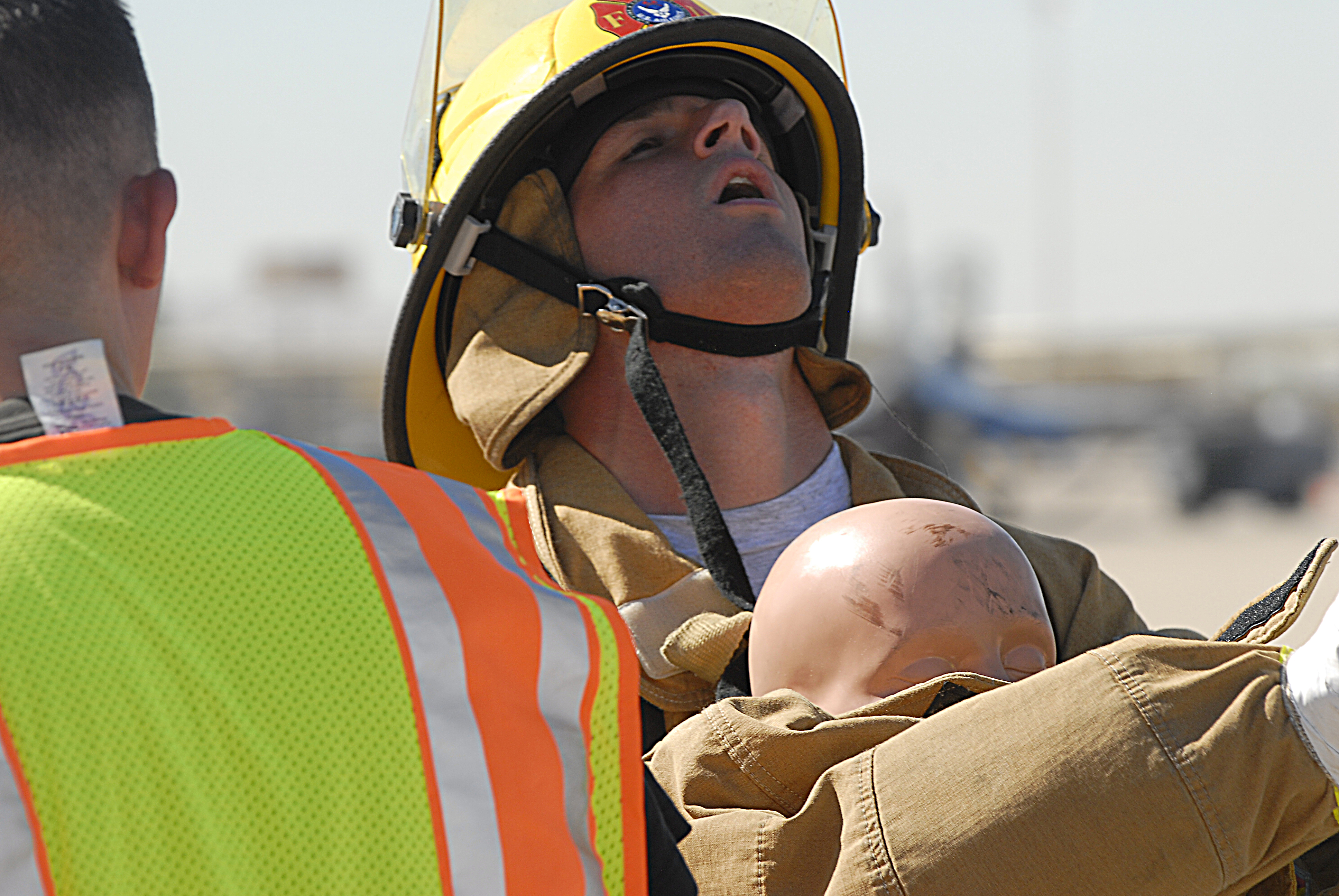 Firefighter combat challenge > Luke Air Force Base > Article Display