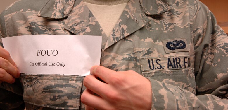 Protect your personal information and protect the Air Force > Air Force ...