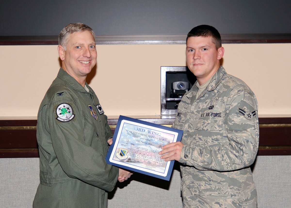 3rd Wing's outstanding performer > Joint Base Elmendorf-Richardson > News
