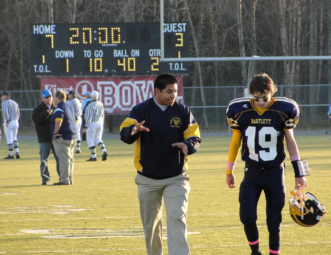 Air Force member helps lead the Golden Bears to State Championship victory