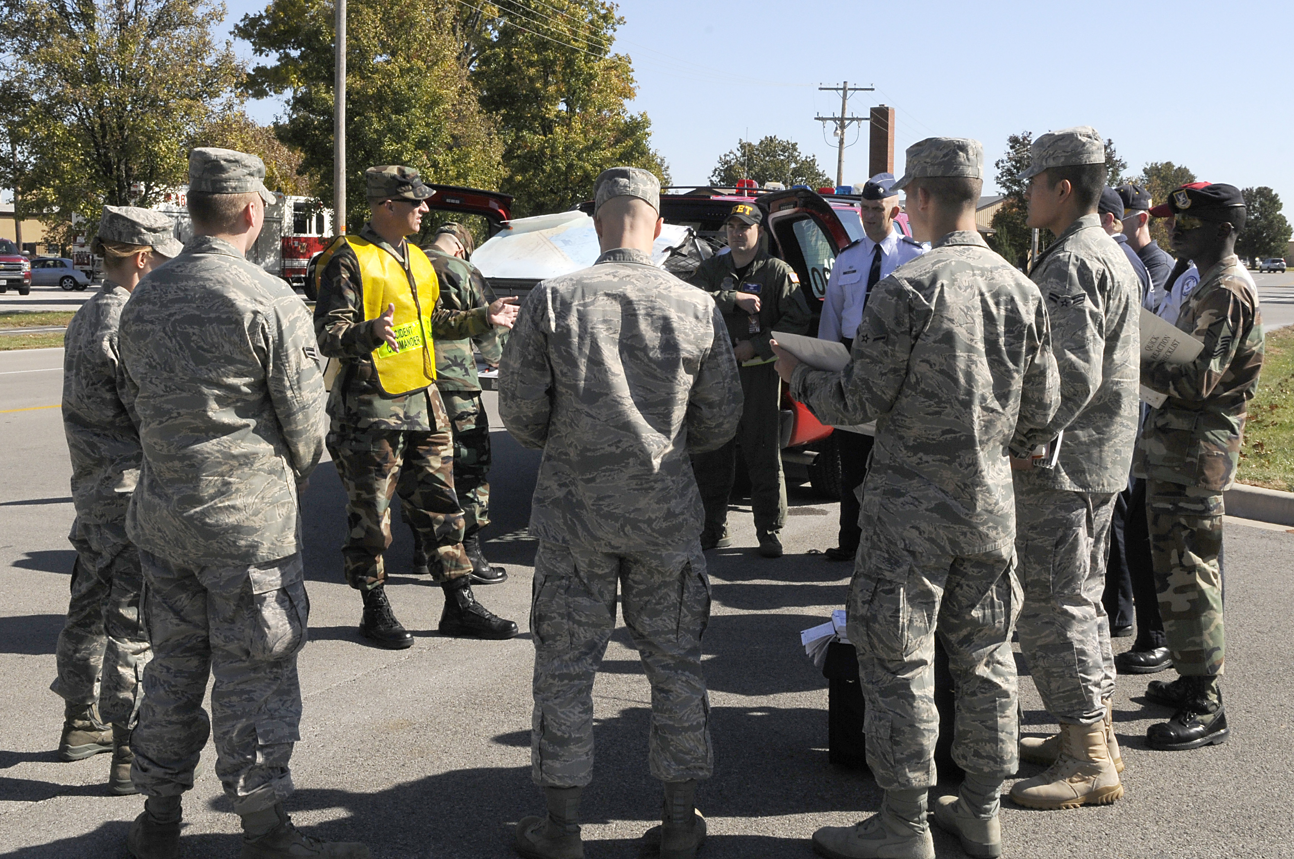 Fuel spill exercise at Scott > Scott Air Force Base > Article Display