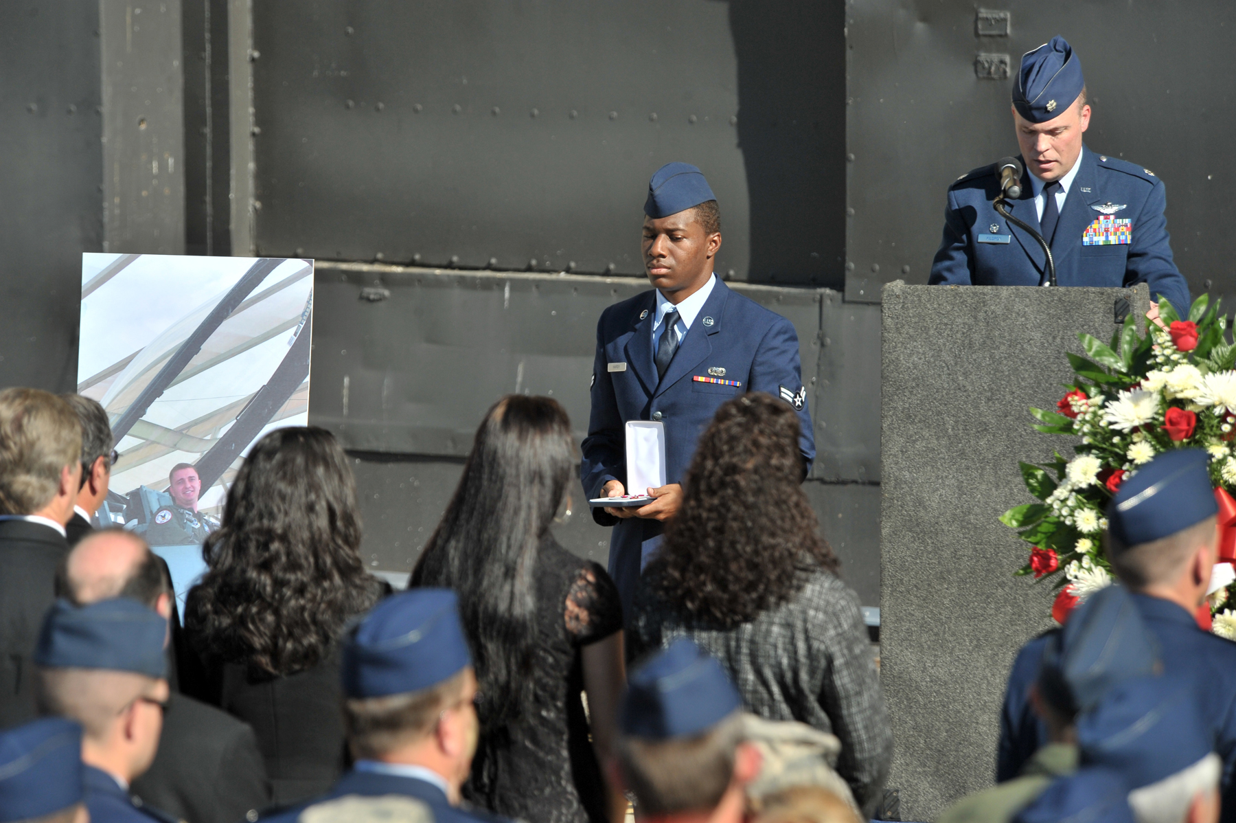 Shaw honors Capt. Nicholas Giglio