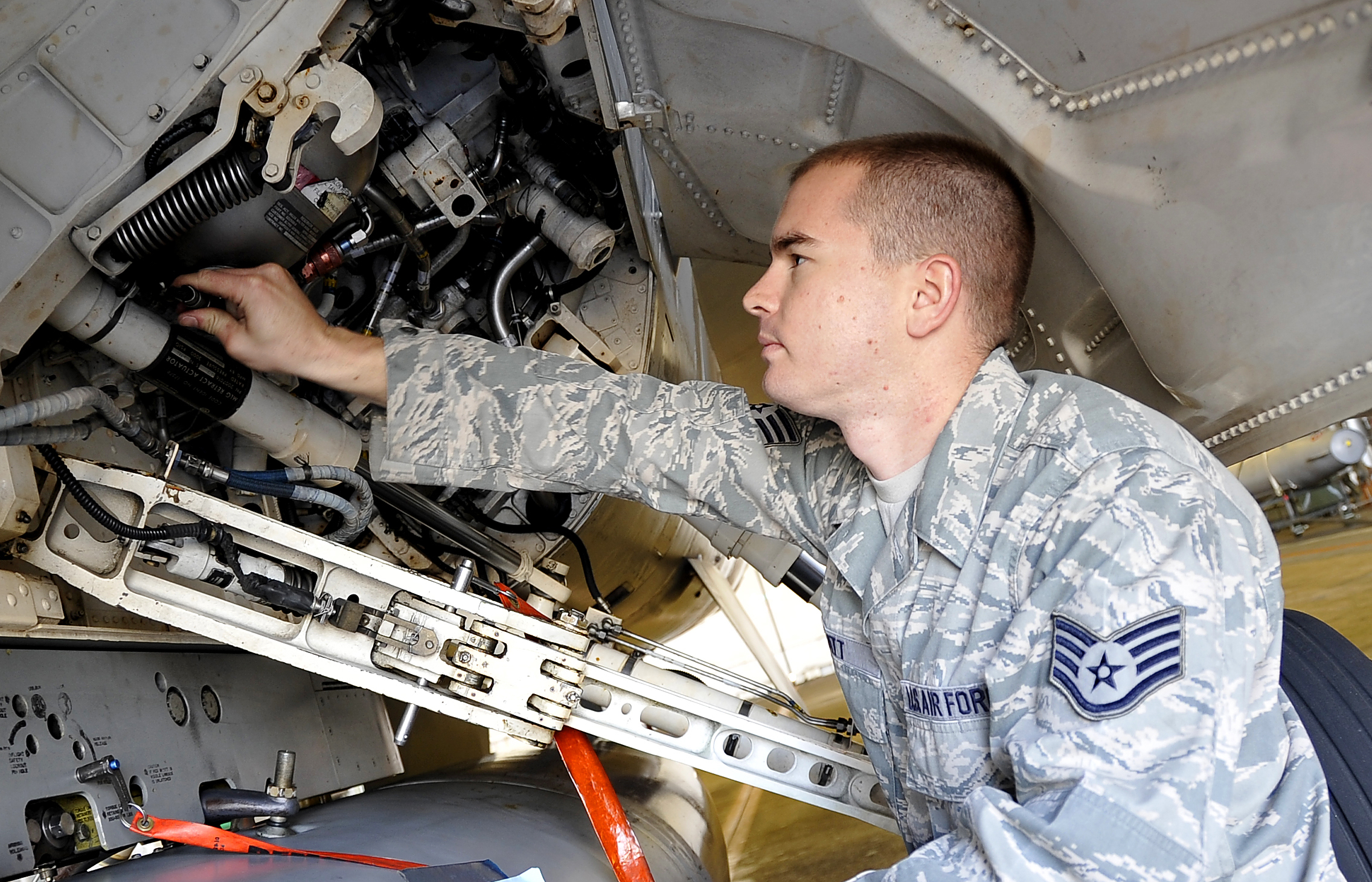 14th Fighter Squadron crew chiefs