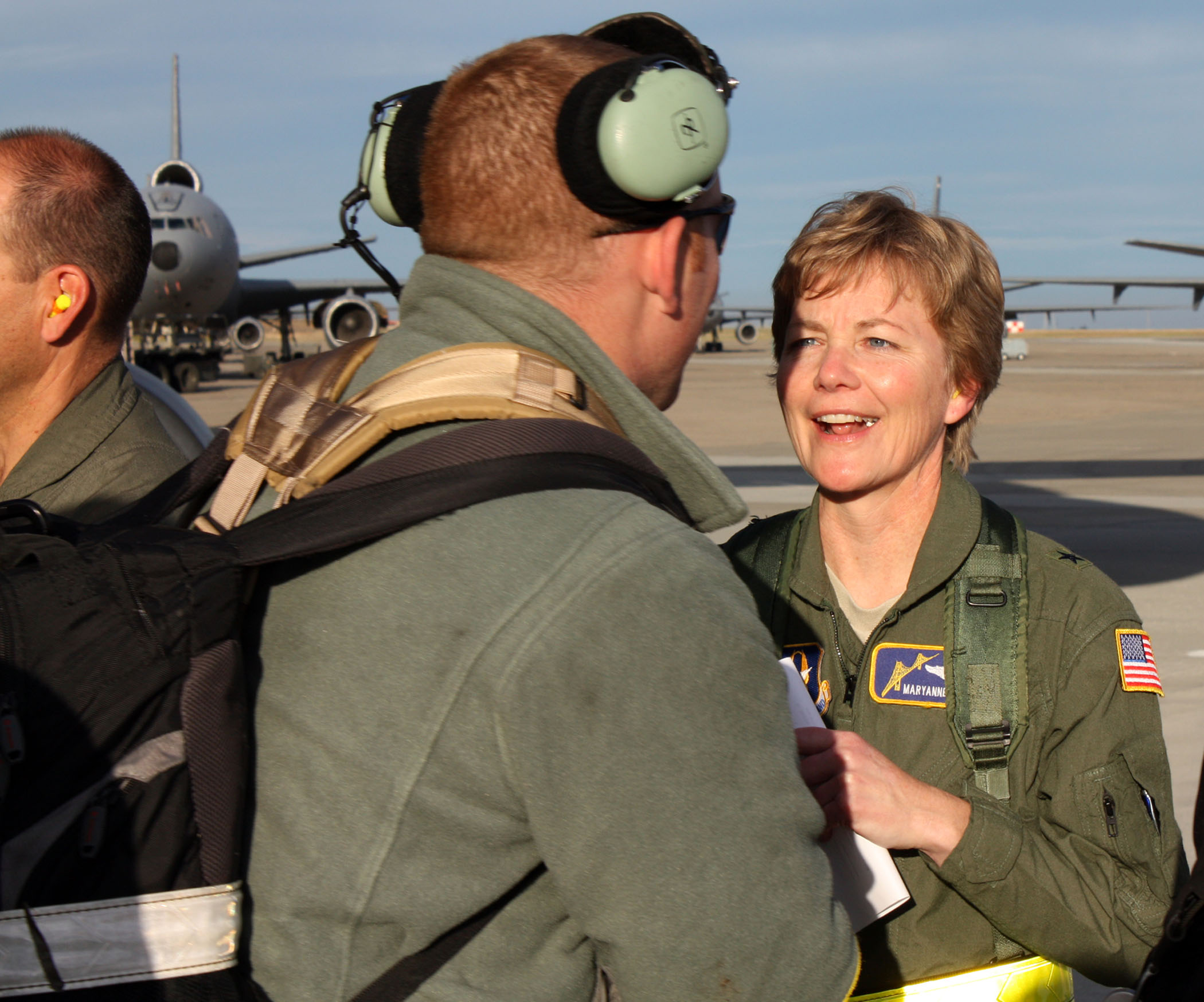 Travis leadership welcomes back team members from Operational Readiness ...