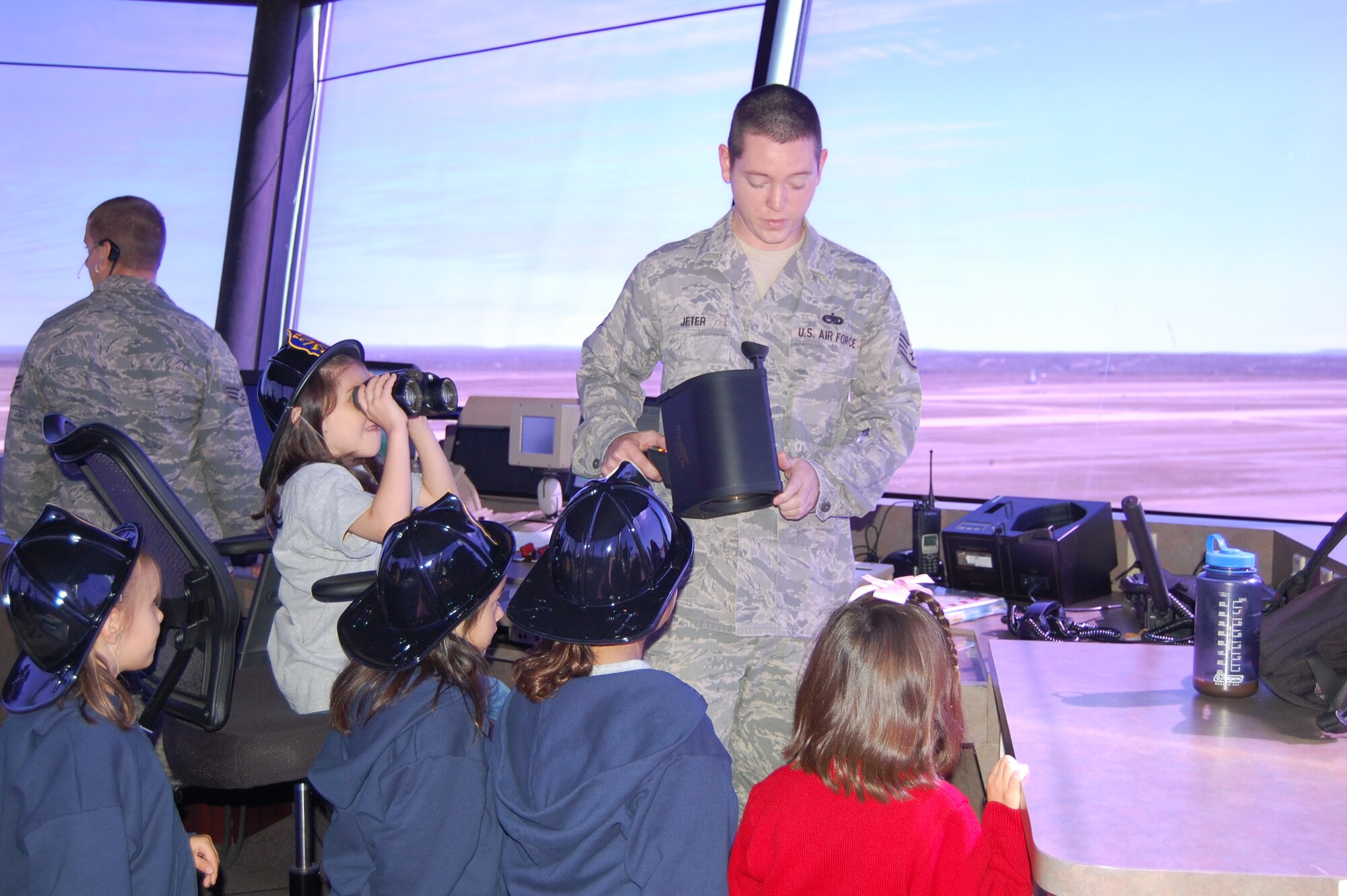 Students tour Laughlin > Laughlin Air Force Base > Display
