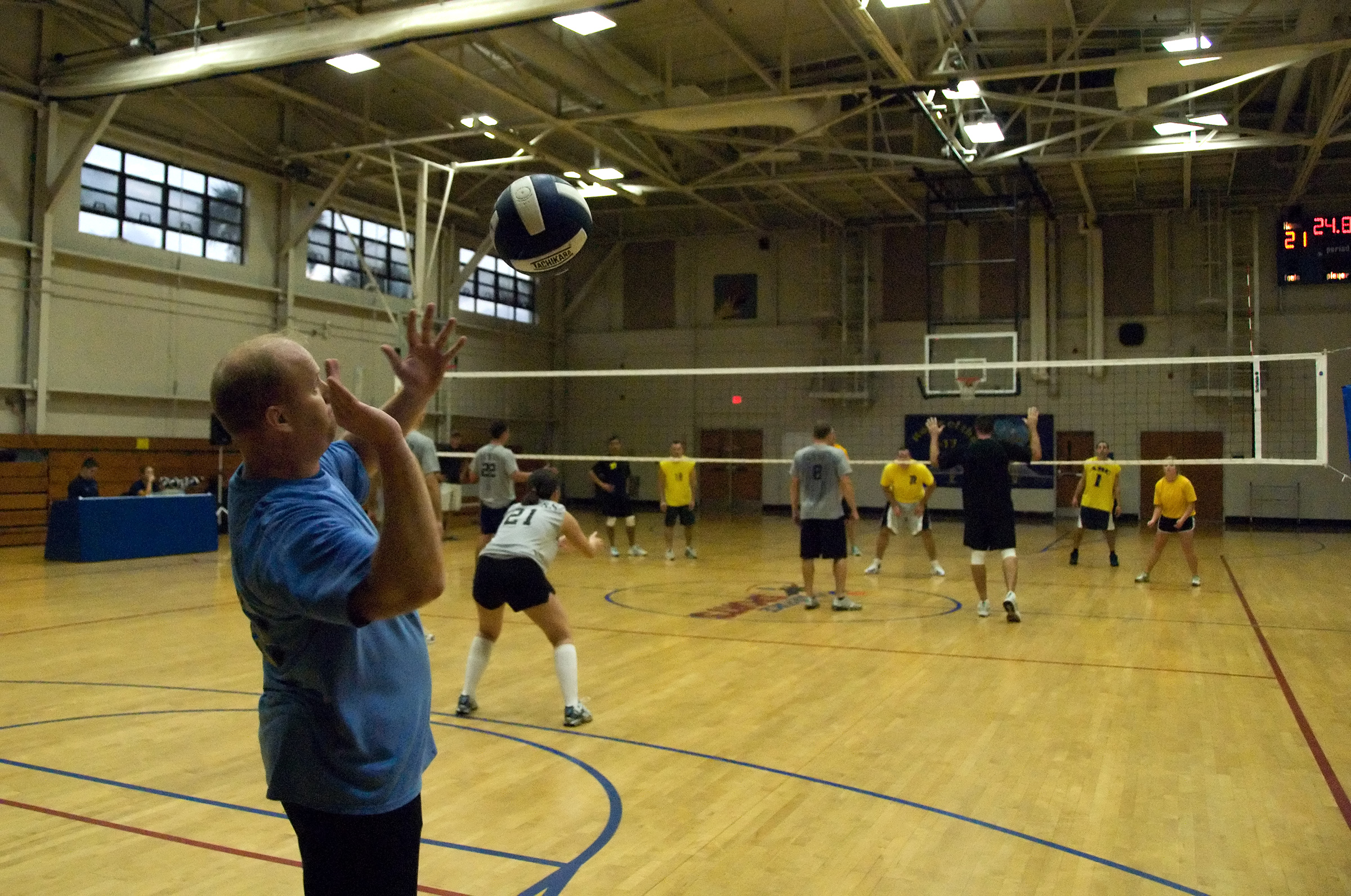 437 APS claims intramural volleyball championship title
