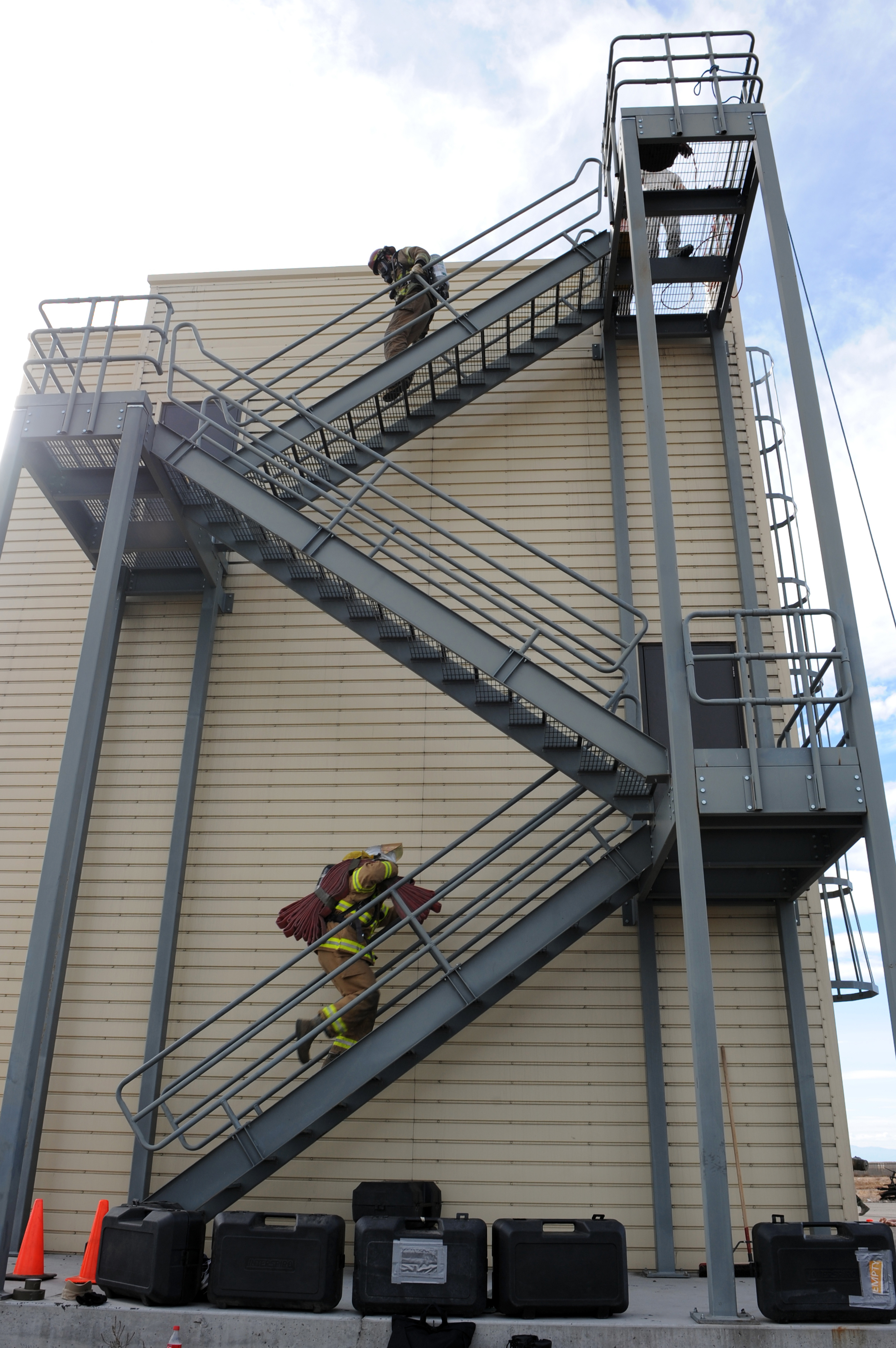 Base fire department takes Fire Muster Challenge title > Mountain Home ...